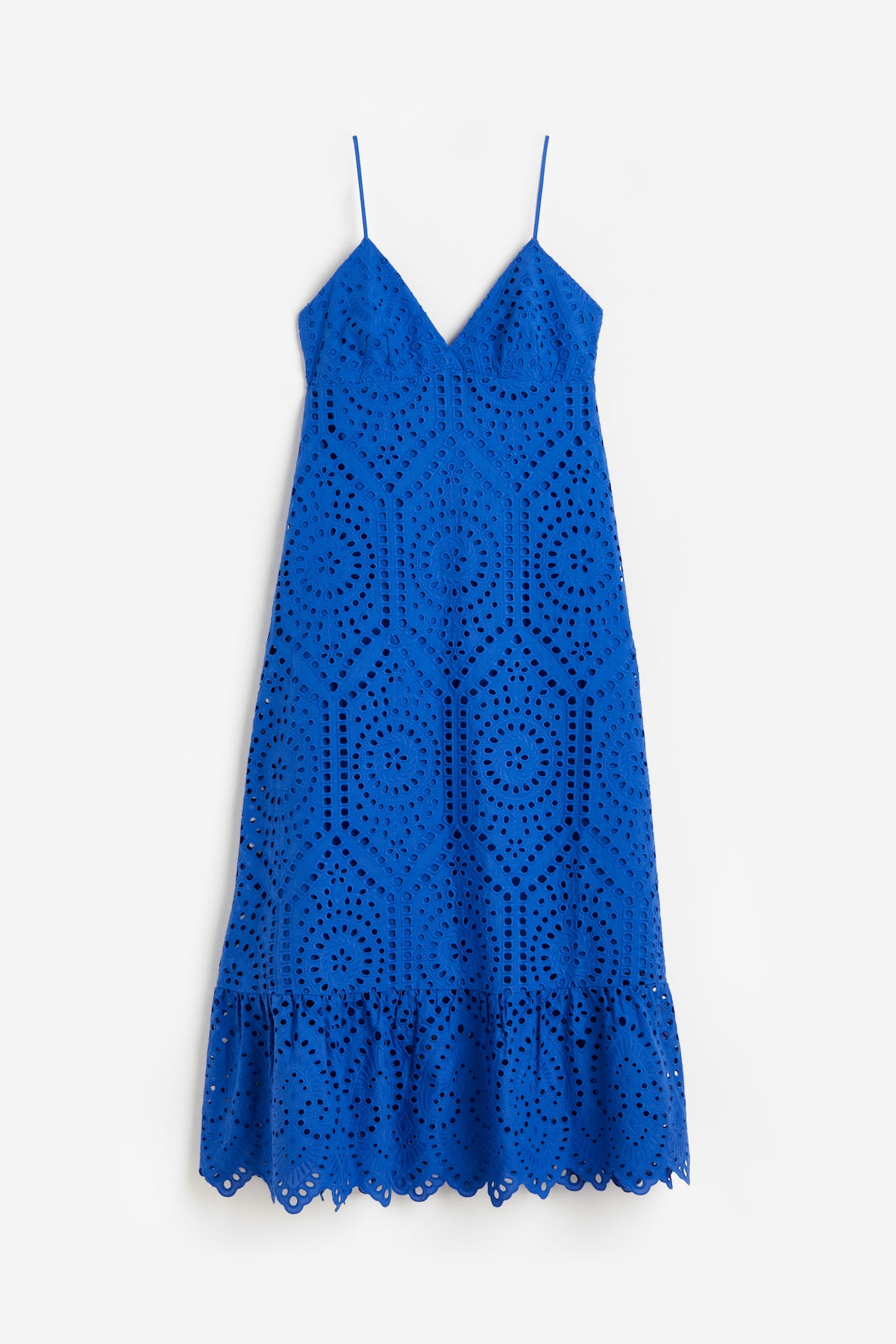 Azsúrozott ruha - Élénkkék - NŐI | H&M HU