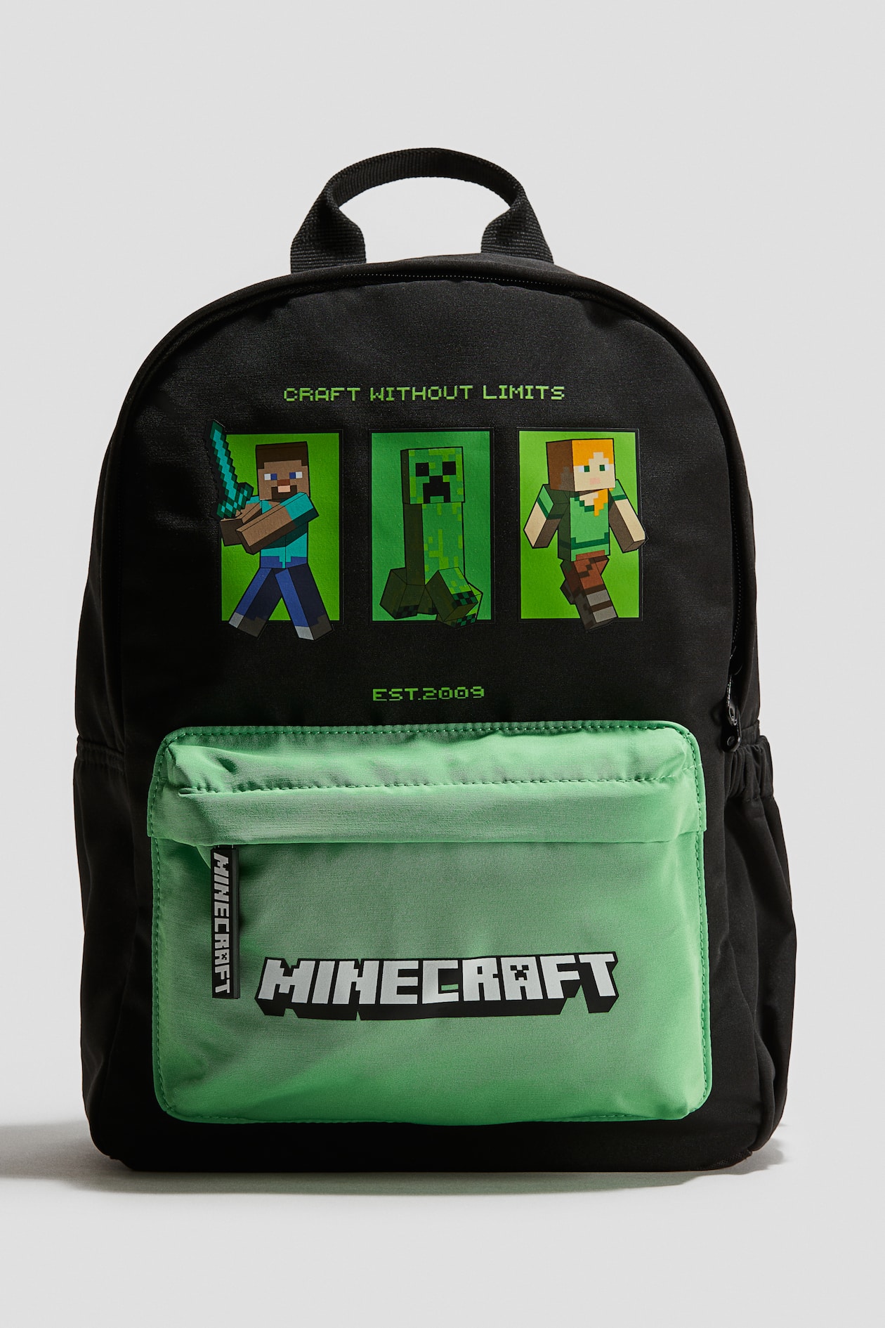 Sac à dos imprimé - Noir/Minecraft - ENFANT | H&M FR