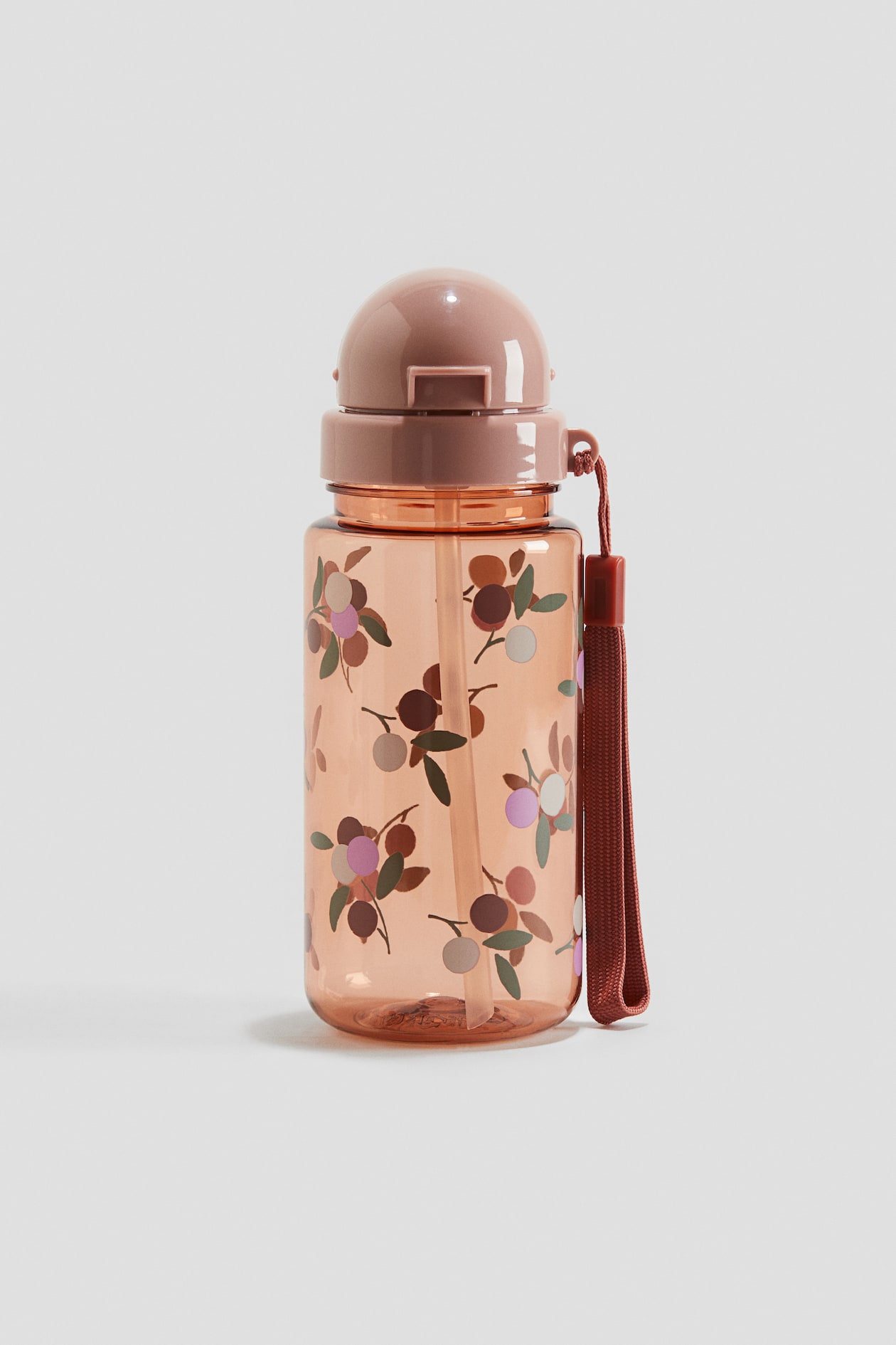 Light dusty pink/patterned Water Bottle for kids | H&M US