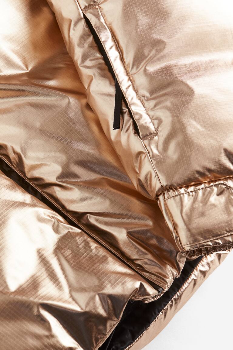 Down puffer ski jacket in ThermoMove™ - Bronze-coloured - Ladies | H&M GB