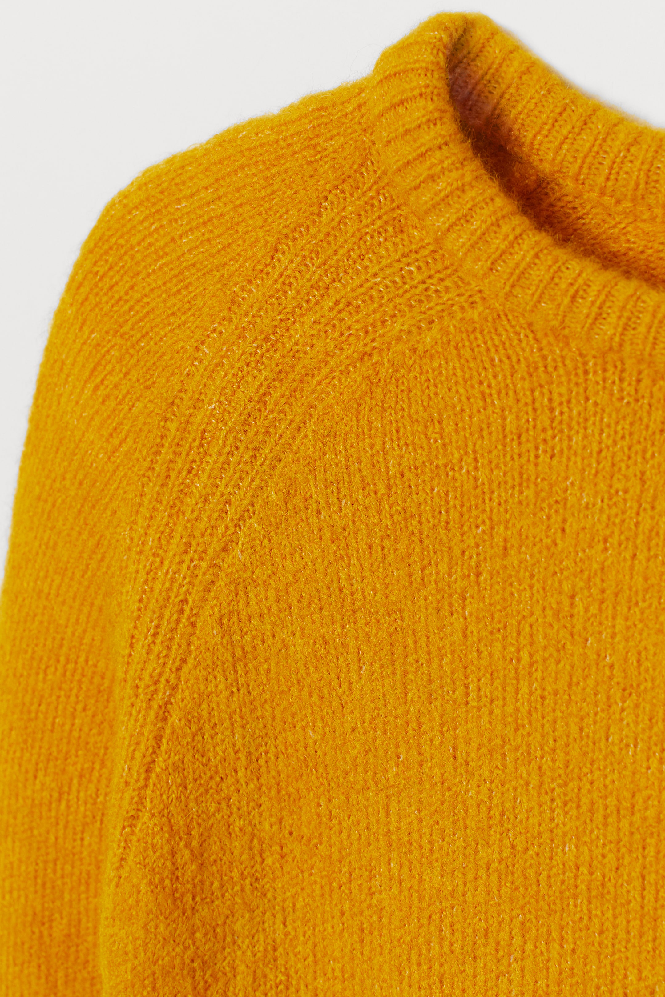 Fine-knit jumper - Yellow - Kids | H&M IE
