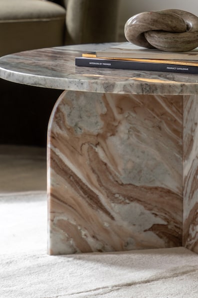 Marble Coffee Table - Natural - Gallery Direct - Home All | H&M GB
