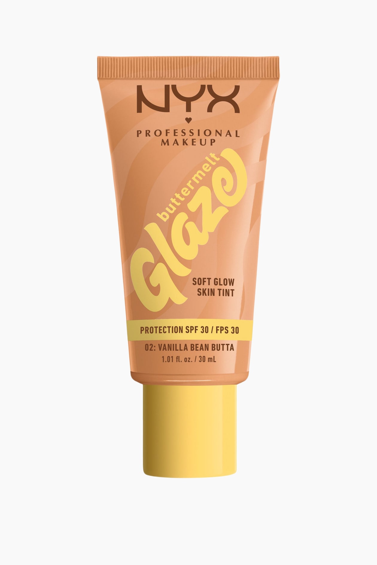 Glaze Soft Glow Skin Tint Spf30 - Vanilla Bean Butta - NYX Professional ...