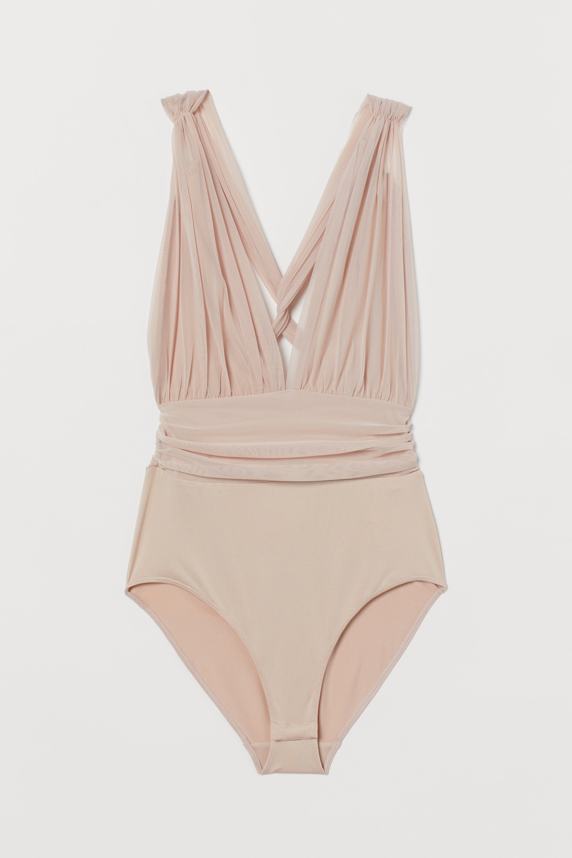 Mesh body - Powder beige - Ladies | H&M GB