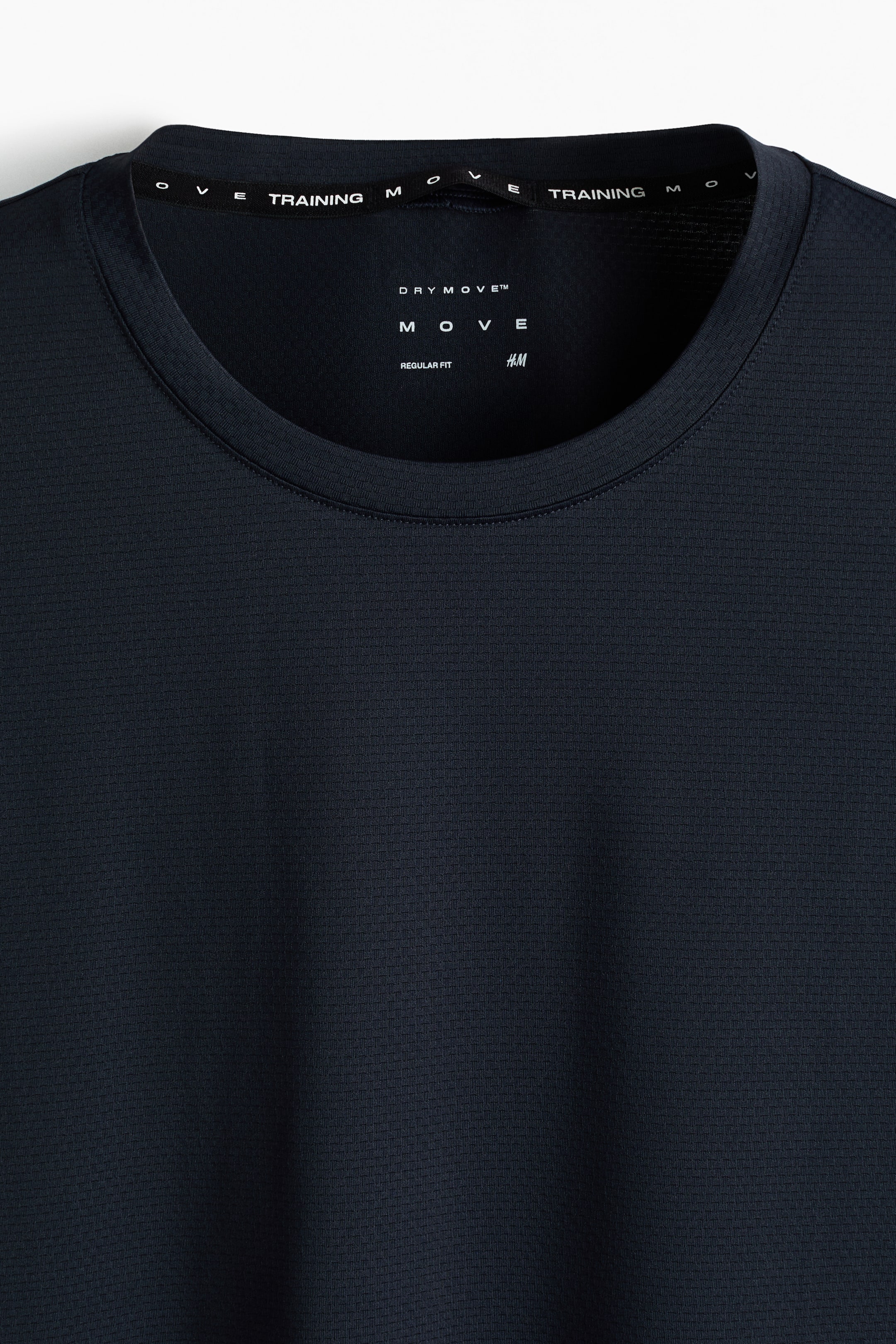 T-shirt de sport en mesh DryMove™ - Bleu foncé - HOMME | H&M BE