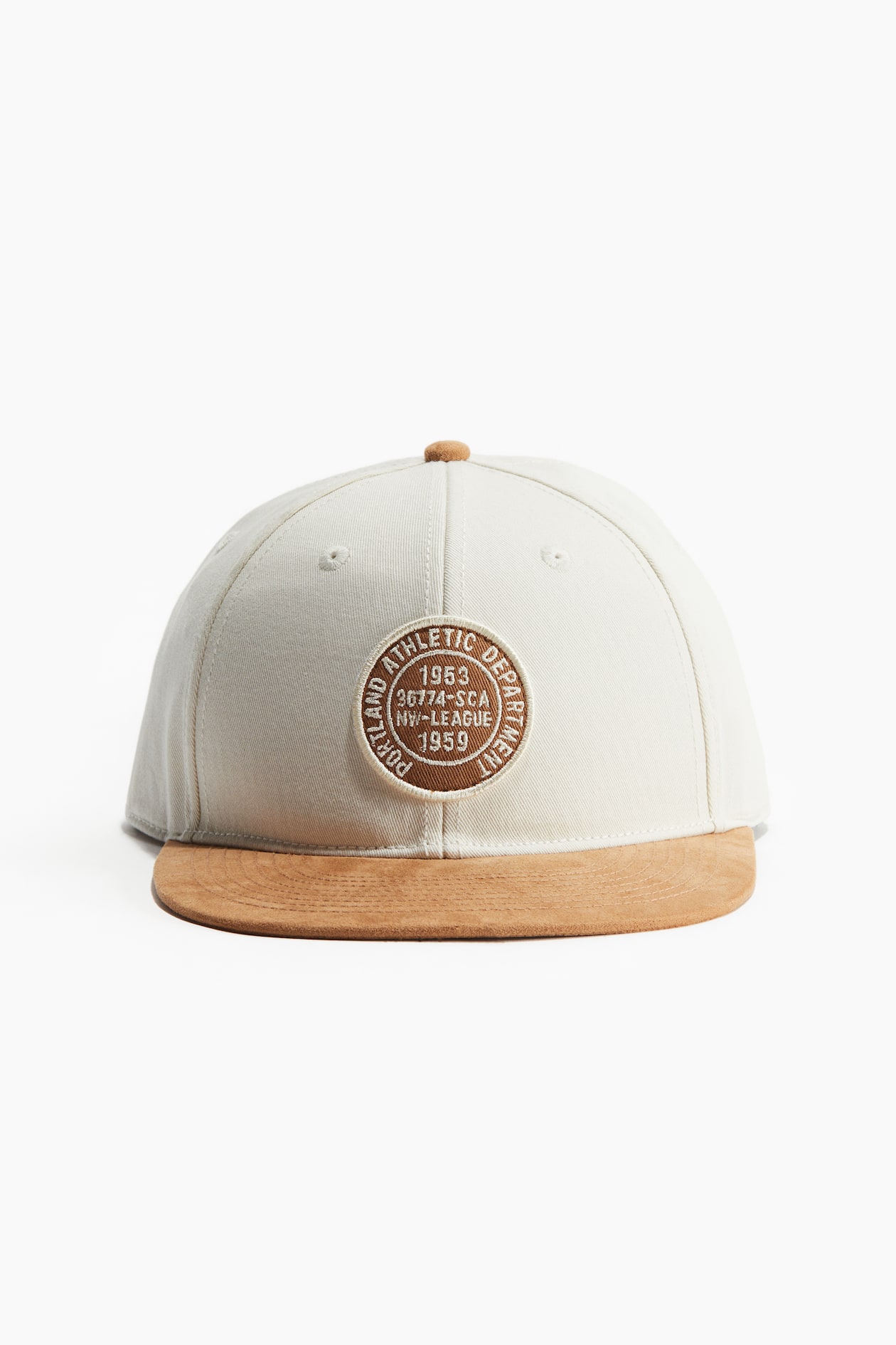 Caps med applikasjon - Beige/Portland - HERRE | H&M NO