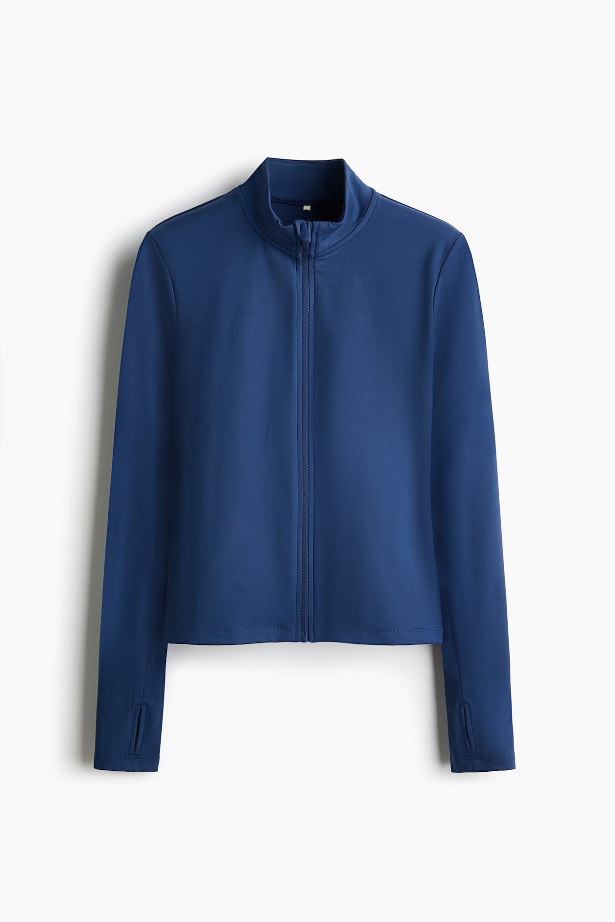 Chamarra deportiva con zíper con SoftMove™ - Azul tormenta - Ladies | H ...