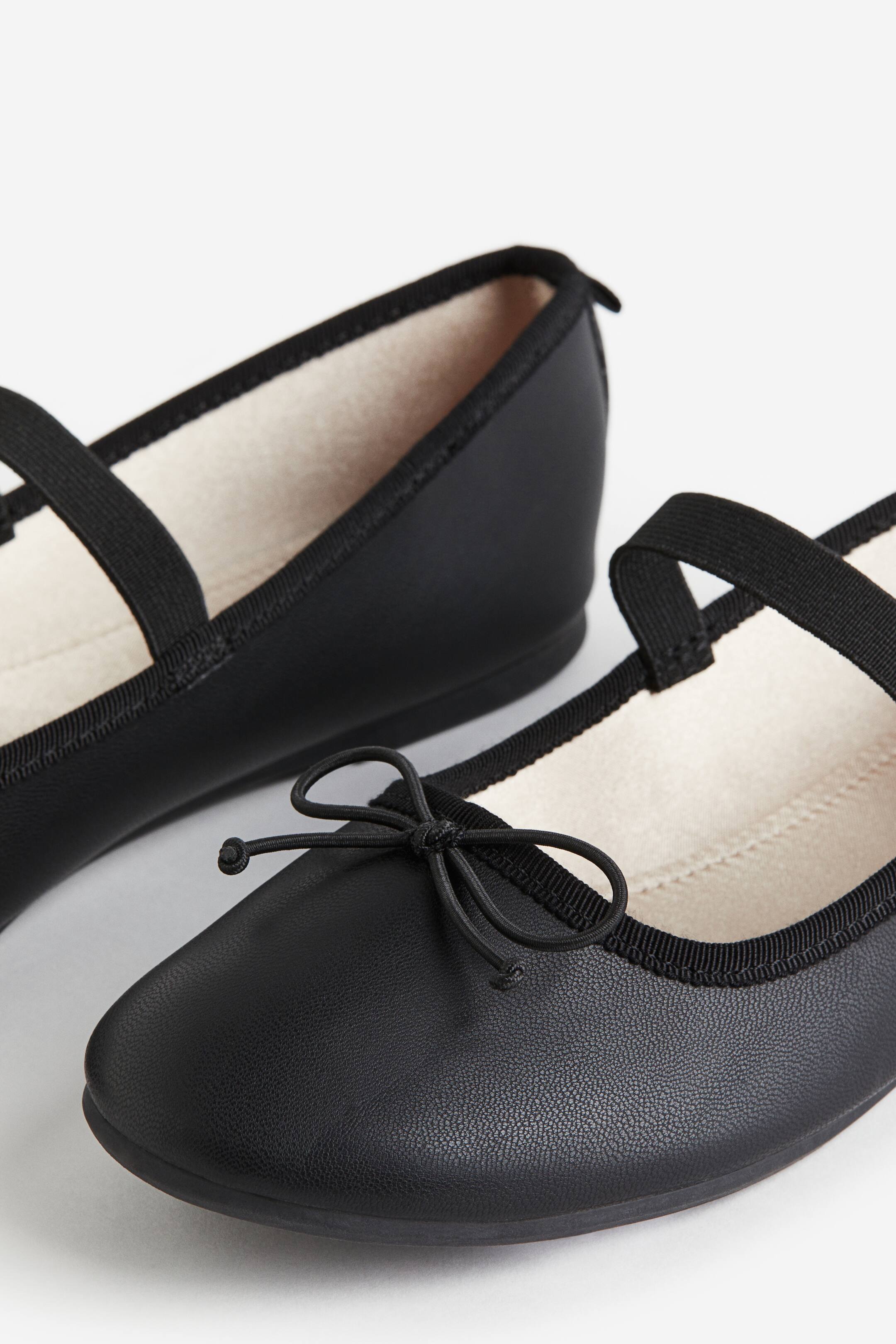 Black Ballet pumps for kids | H&M GB