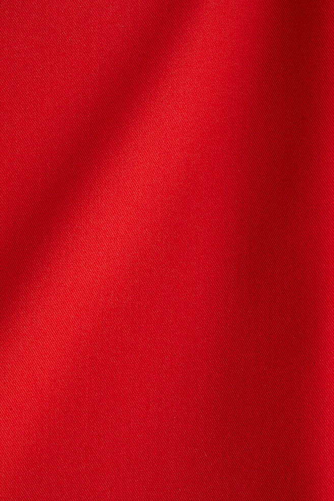 Women's Bright red Twill Shift Dress | H&M CA