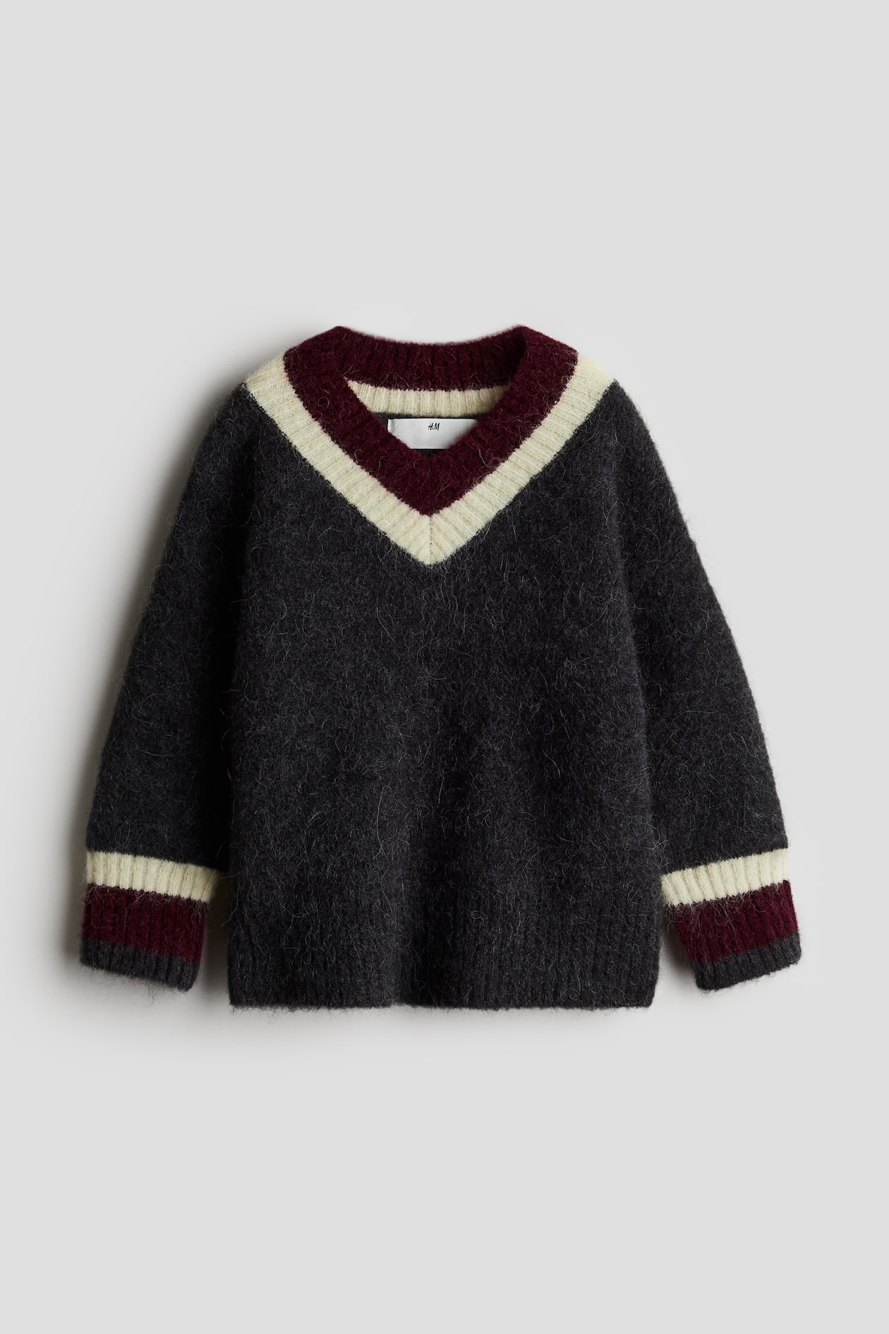 Dark gray Wool-Blend Sweater for kids | H&M US
