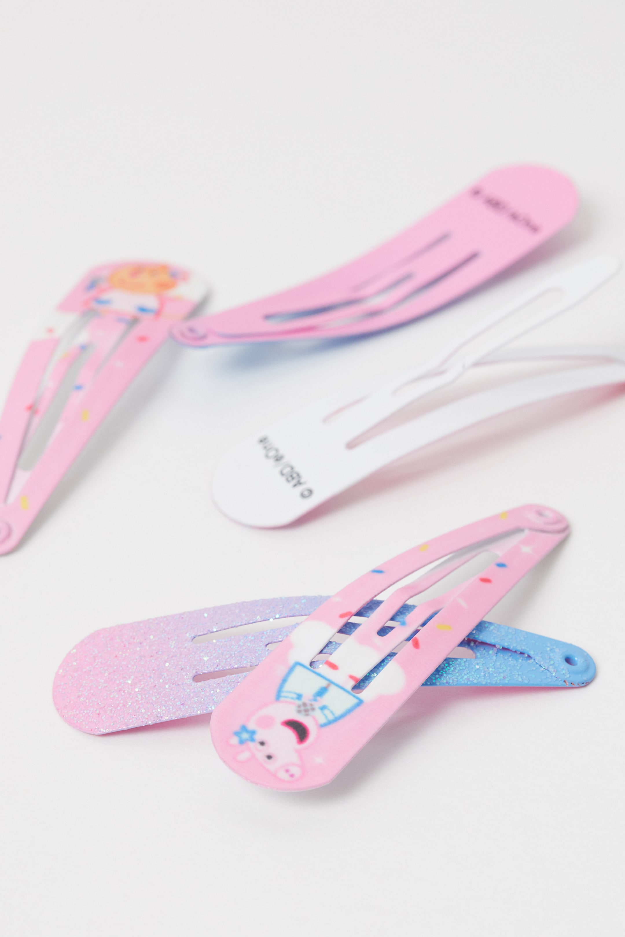 6-pack Hair Clips - Light pink/Peppa Pig - Kids | H&M CA