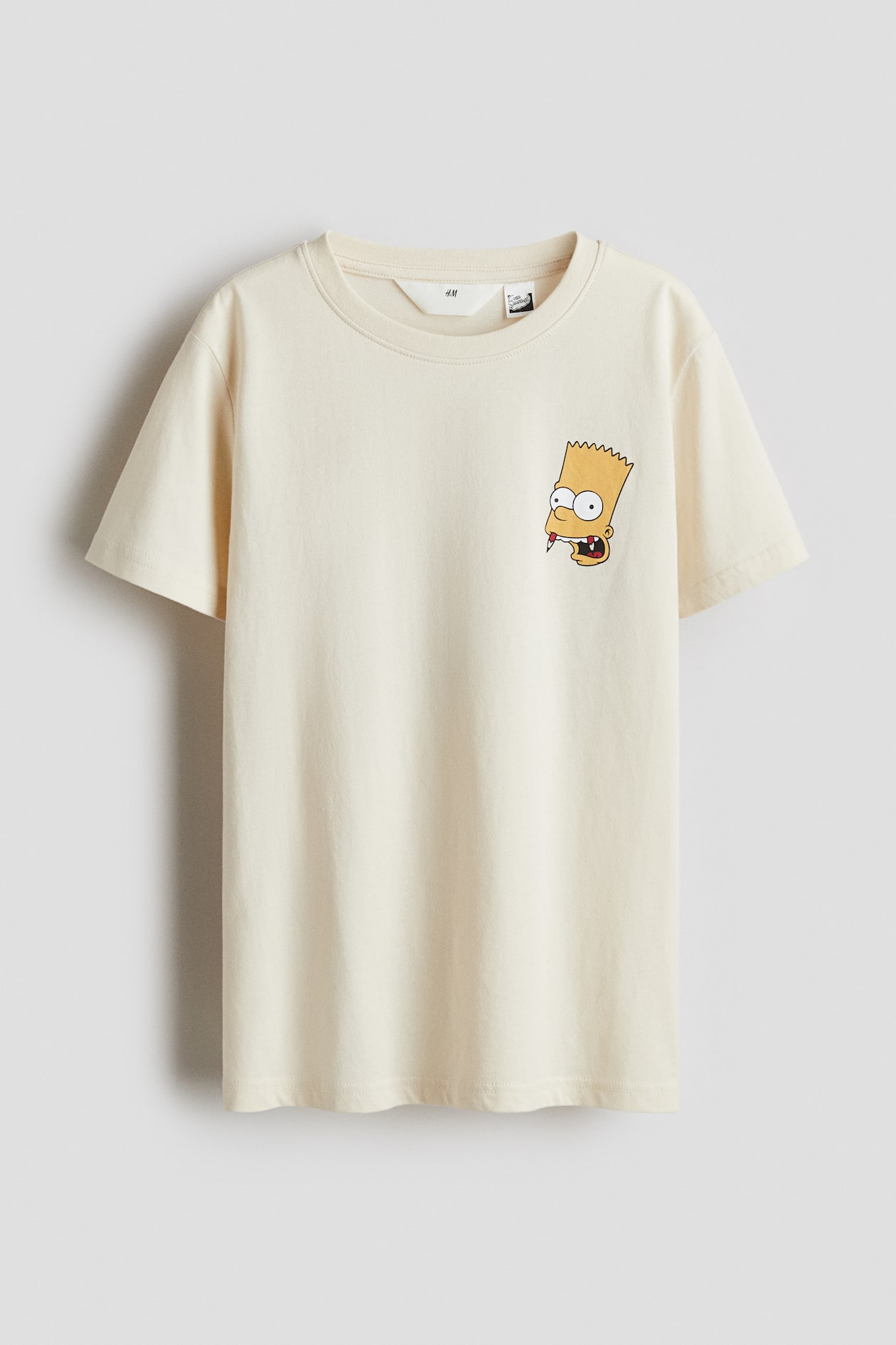 Print Tee - Light yellow/The Simpsons - Kids | H&M AU