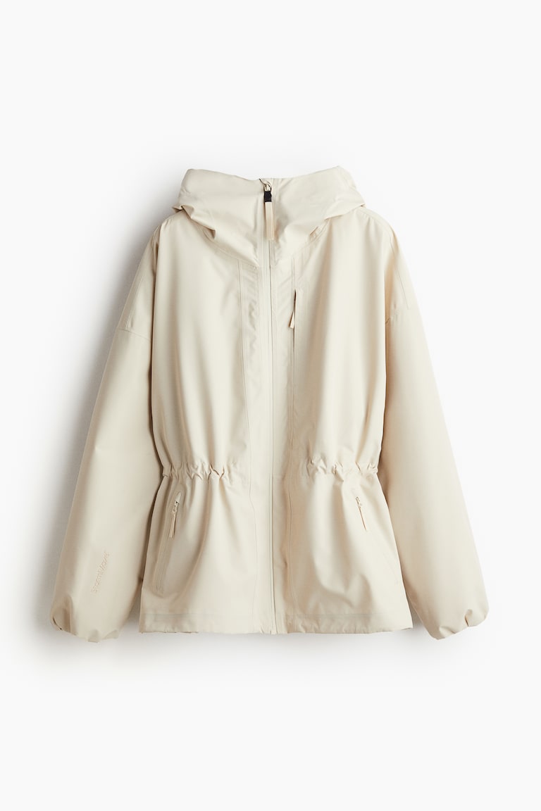 Women's Light beige Rain jacket with StormMove™ | H&M GB