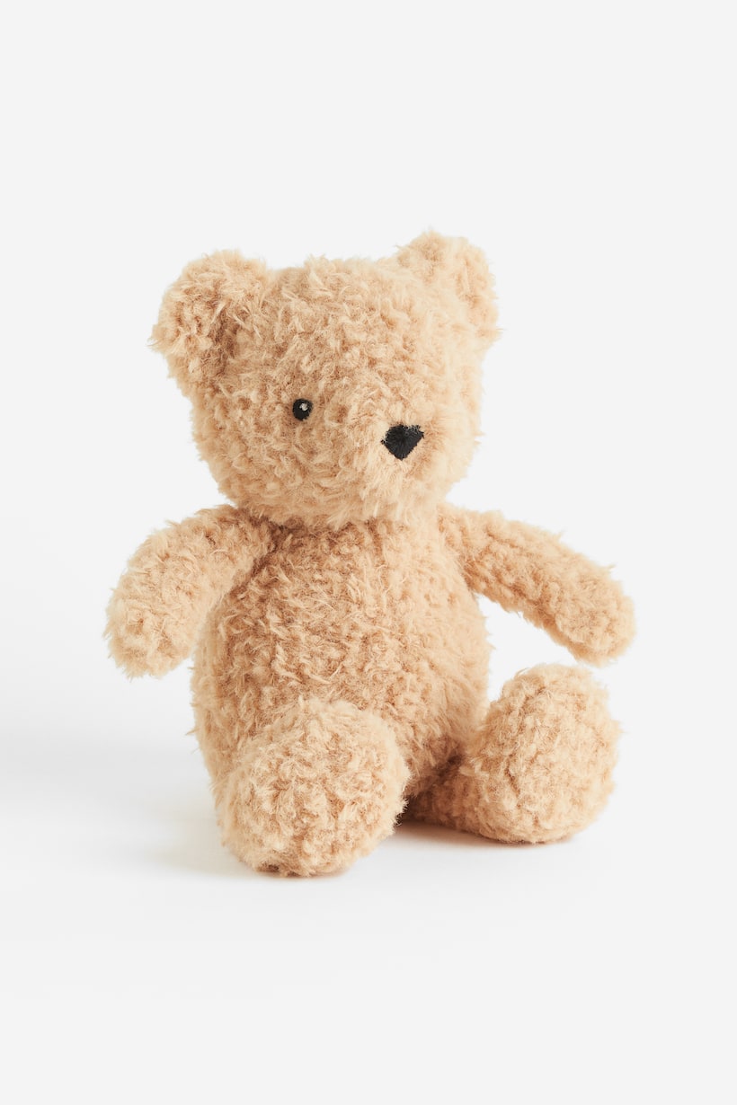 Beige/Bear Teddy bear soft toy at H&M Home | H&M GB