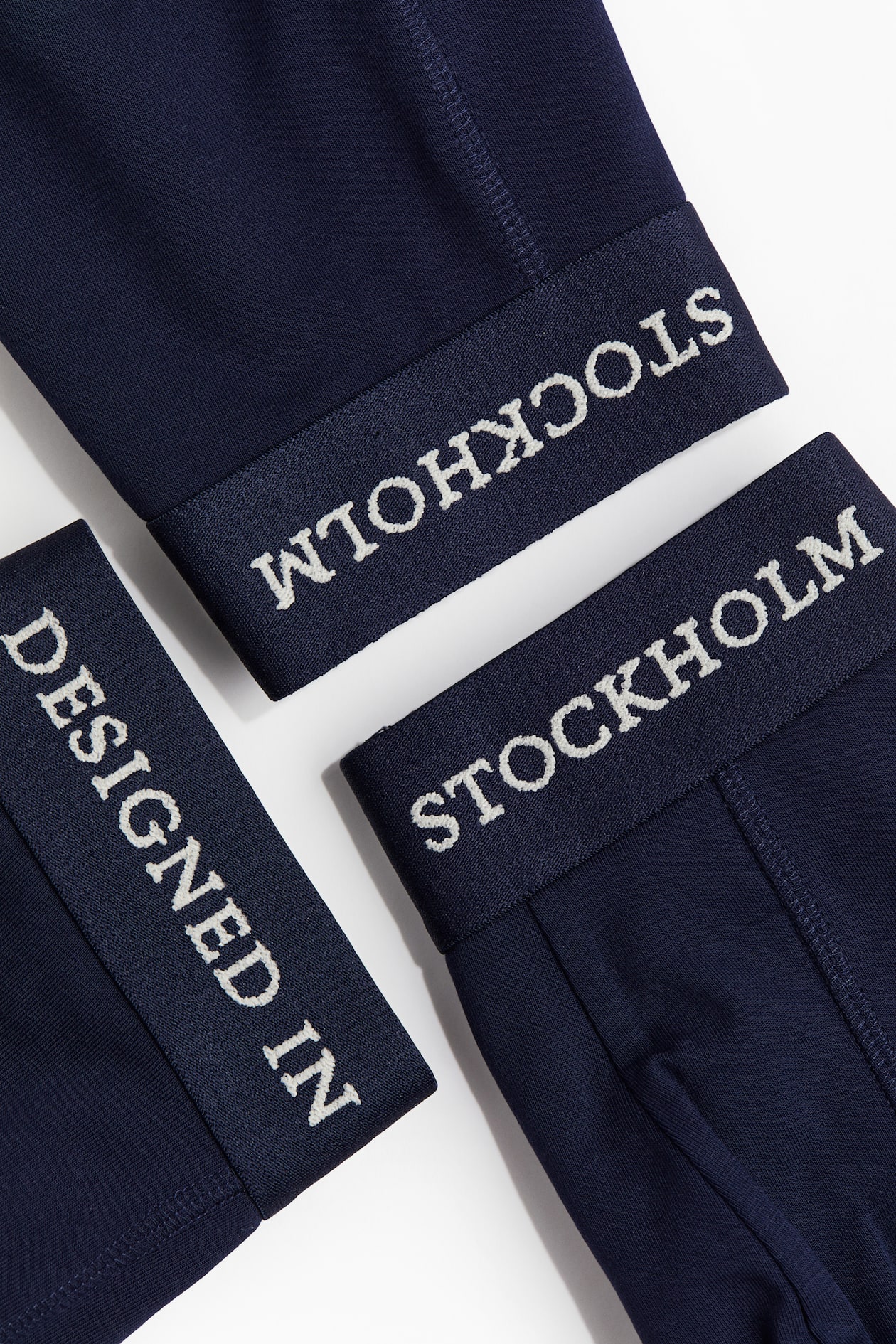 3-pack Mid-Rise Boxer Briefs Lycra® Xtra Life™ - Navy blue - Men | H&M CA