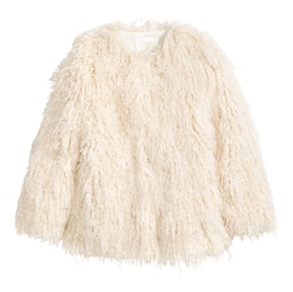Faux Fur Jacket - Natural white - Ladies | H&M CA