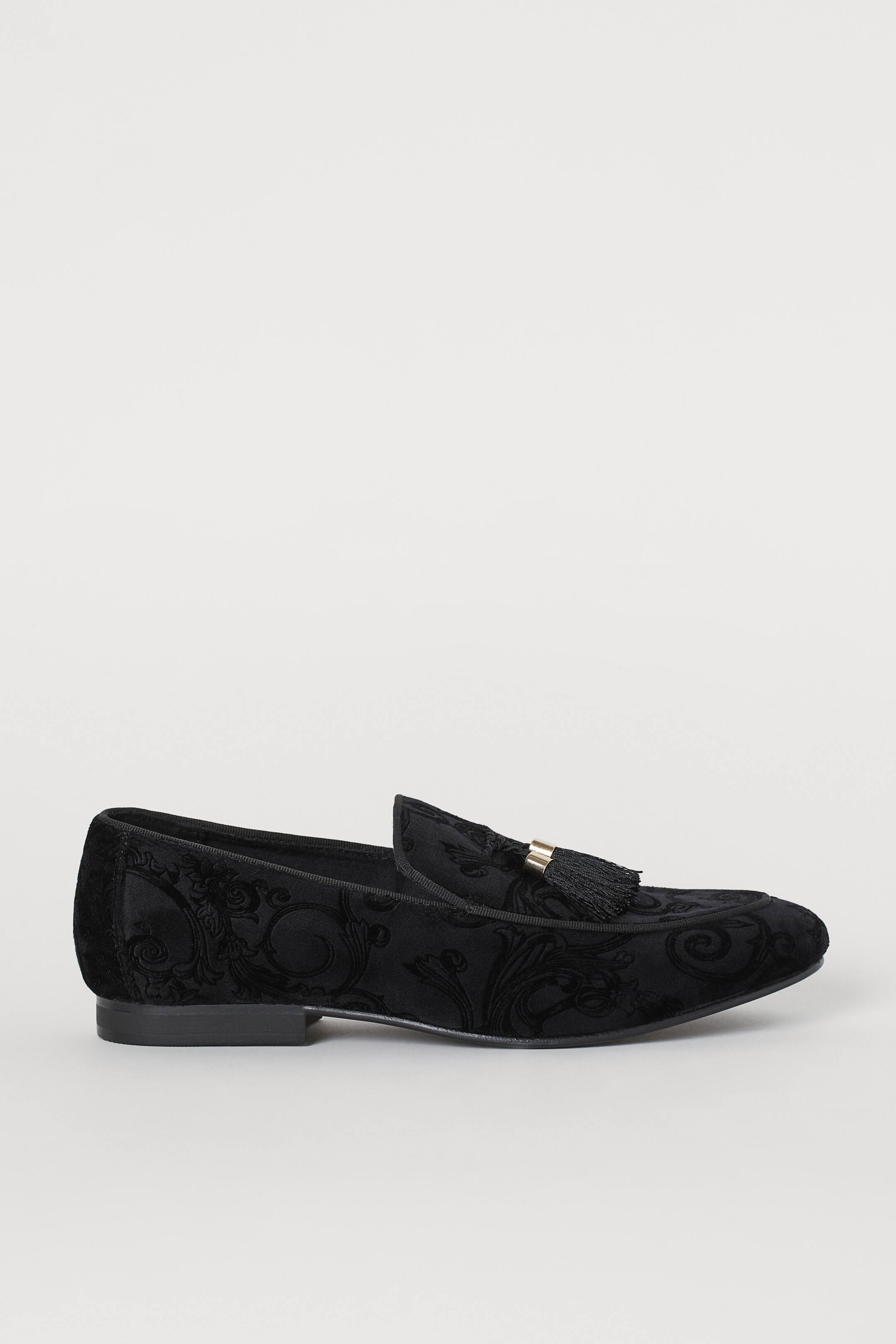 Tasseled Loafers - Low heel - Black - Men | H&M CA