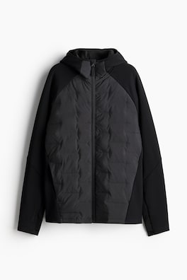 Hybrid Down Jacket with ThermoMove™ - Black - Ladies | H&M US
