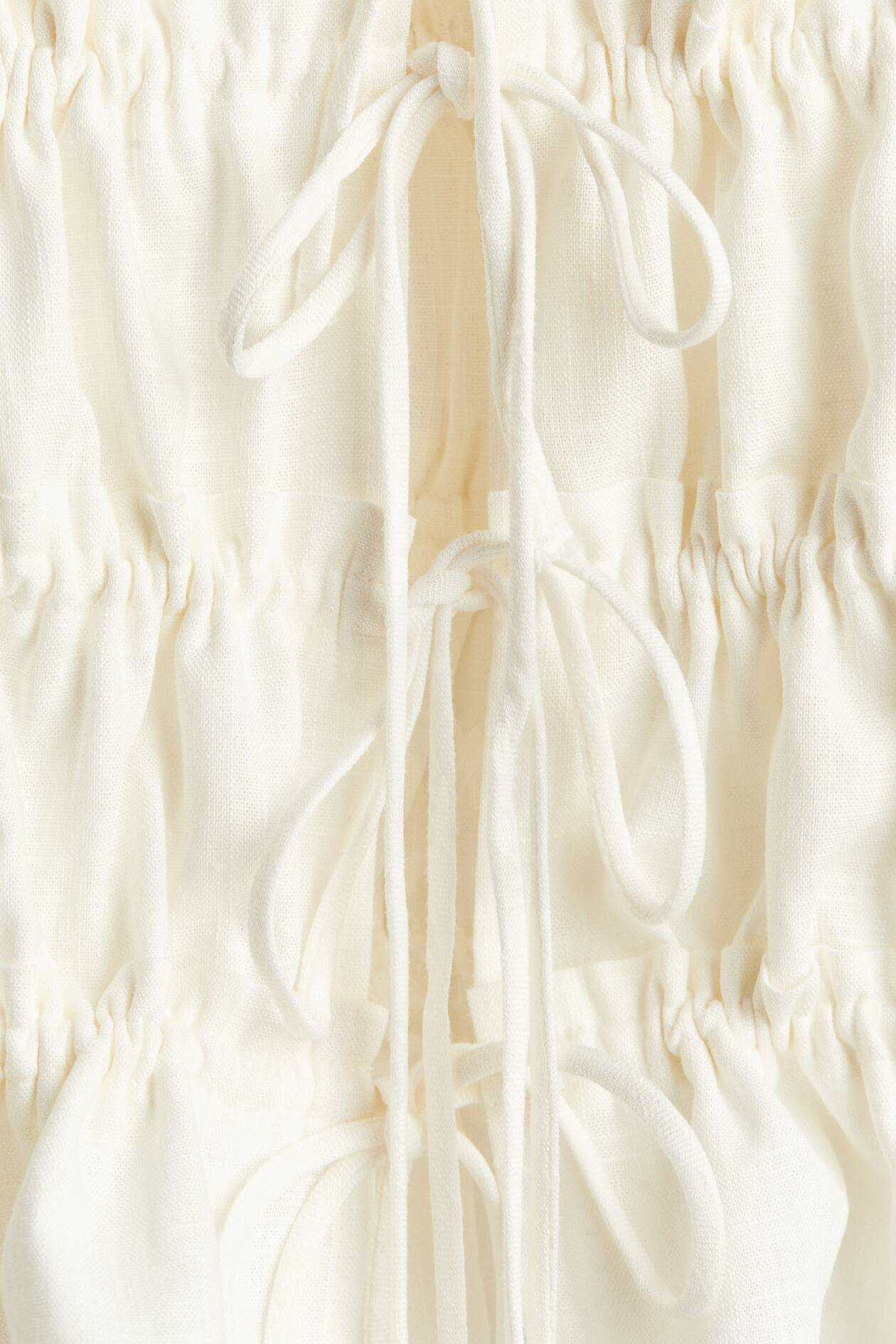 Women's Cream Drawstring-detail Camisole Top | H&M CA
