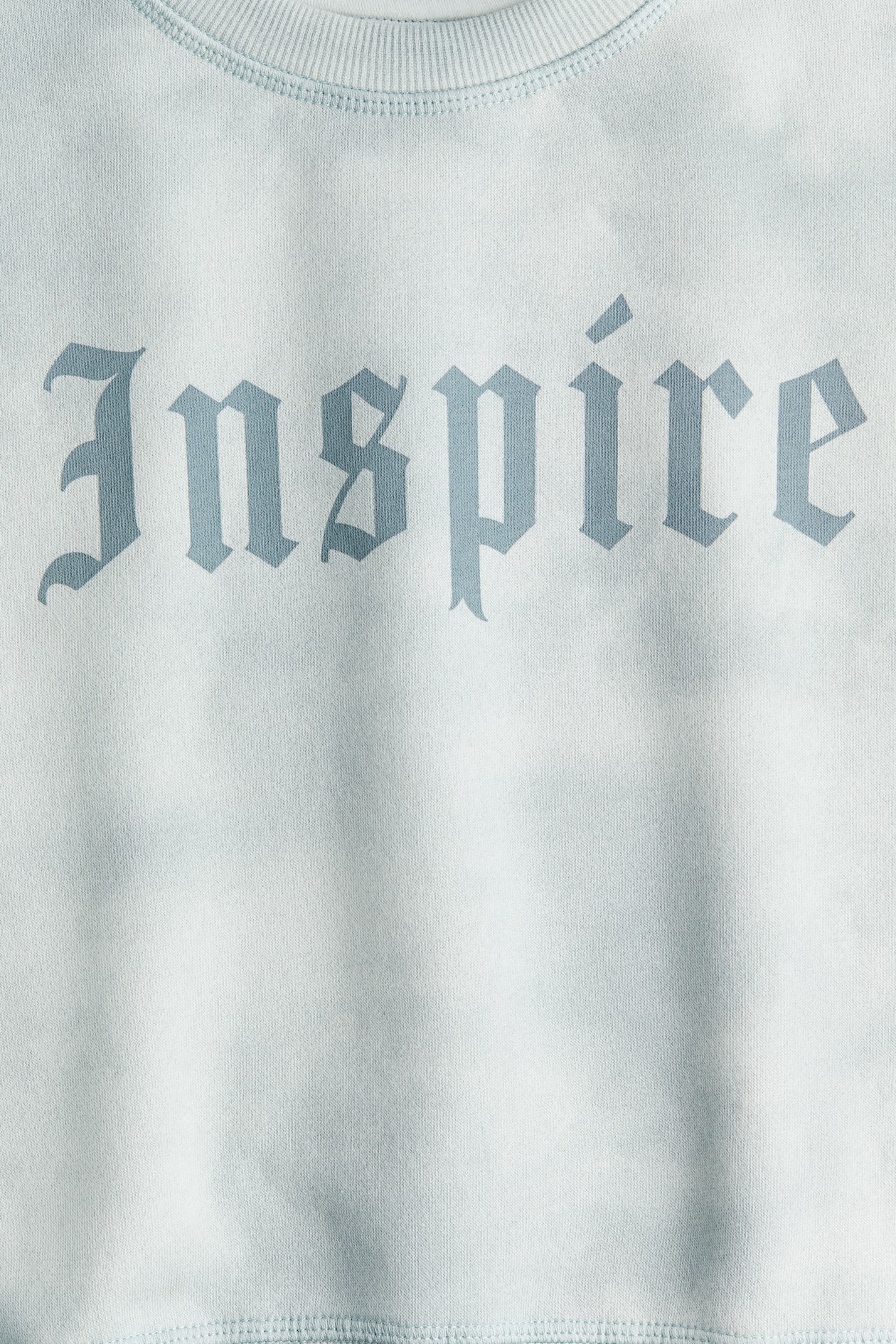 Light turquoise/Inspire Sweatshirt with Motif for kids | H&M US