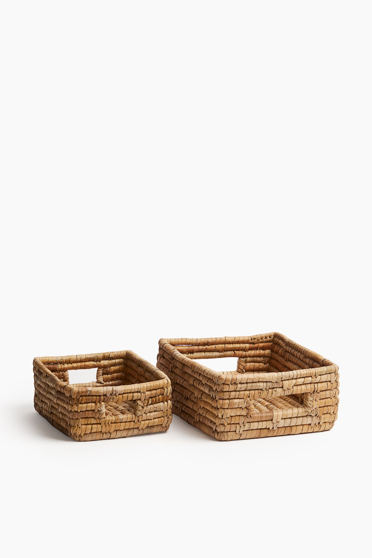 Beige 2-piece Storage Basket Set at H&M Home | H&M CA