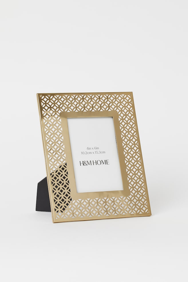 Metal photo frame - Gold-coloured - Home All | H&M GB