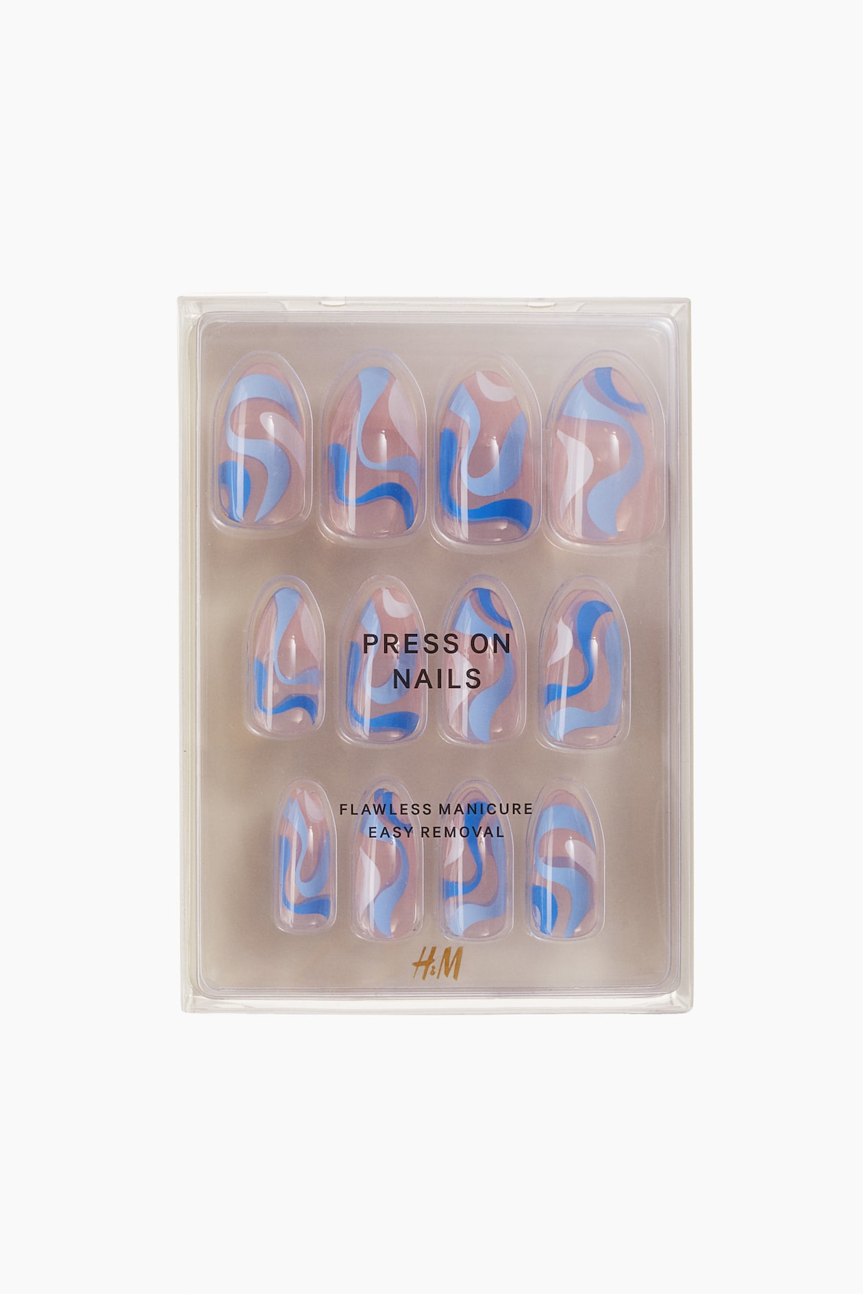 Press-on Nails - Blue/swirl - Beauty all | H&M US