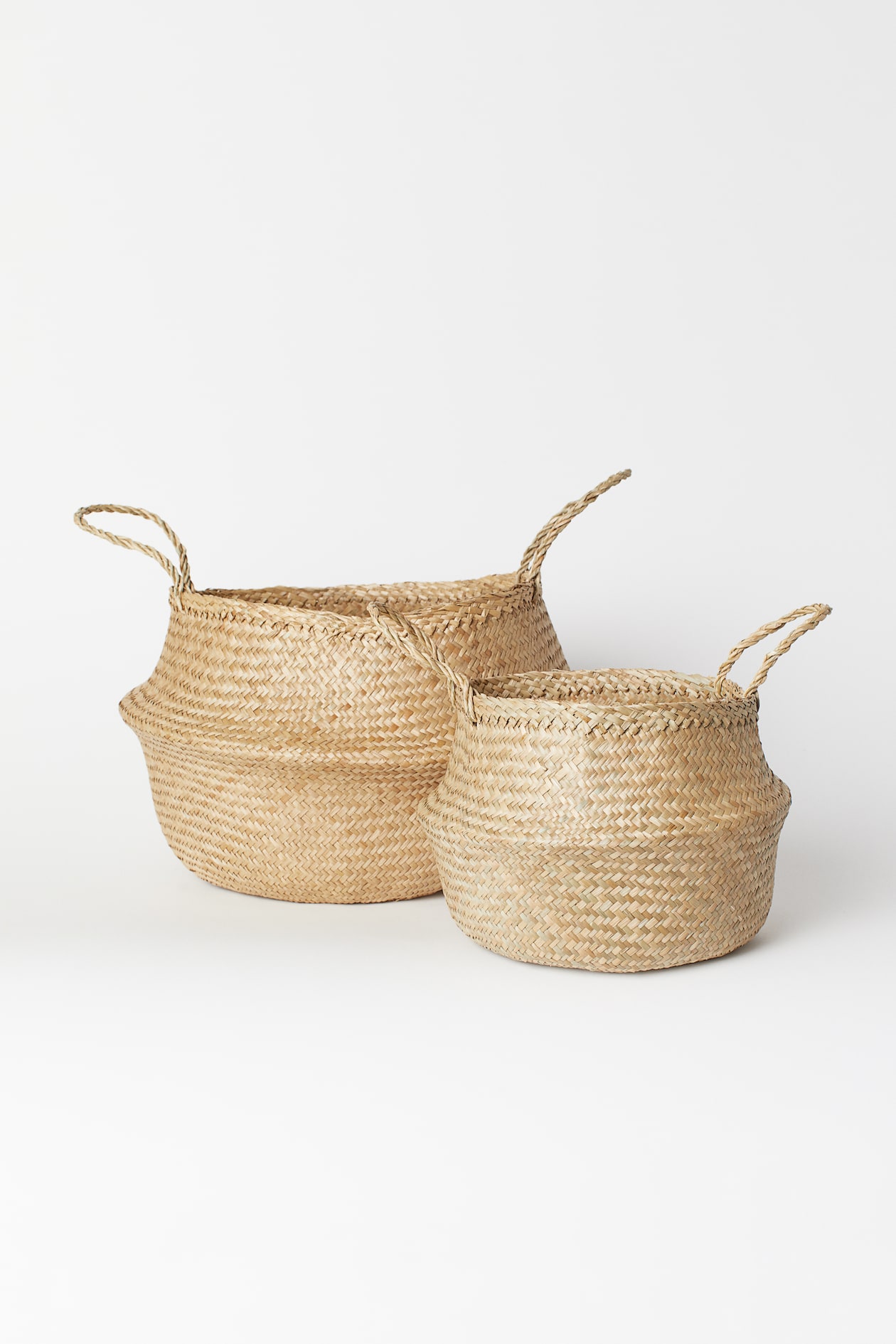 Natural Folding Basket at H&M Home | H&M CA