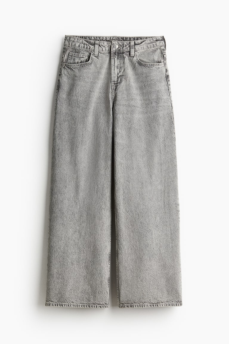 Baggy Regular Jeans - Light gray - Ladies | H&M US