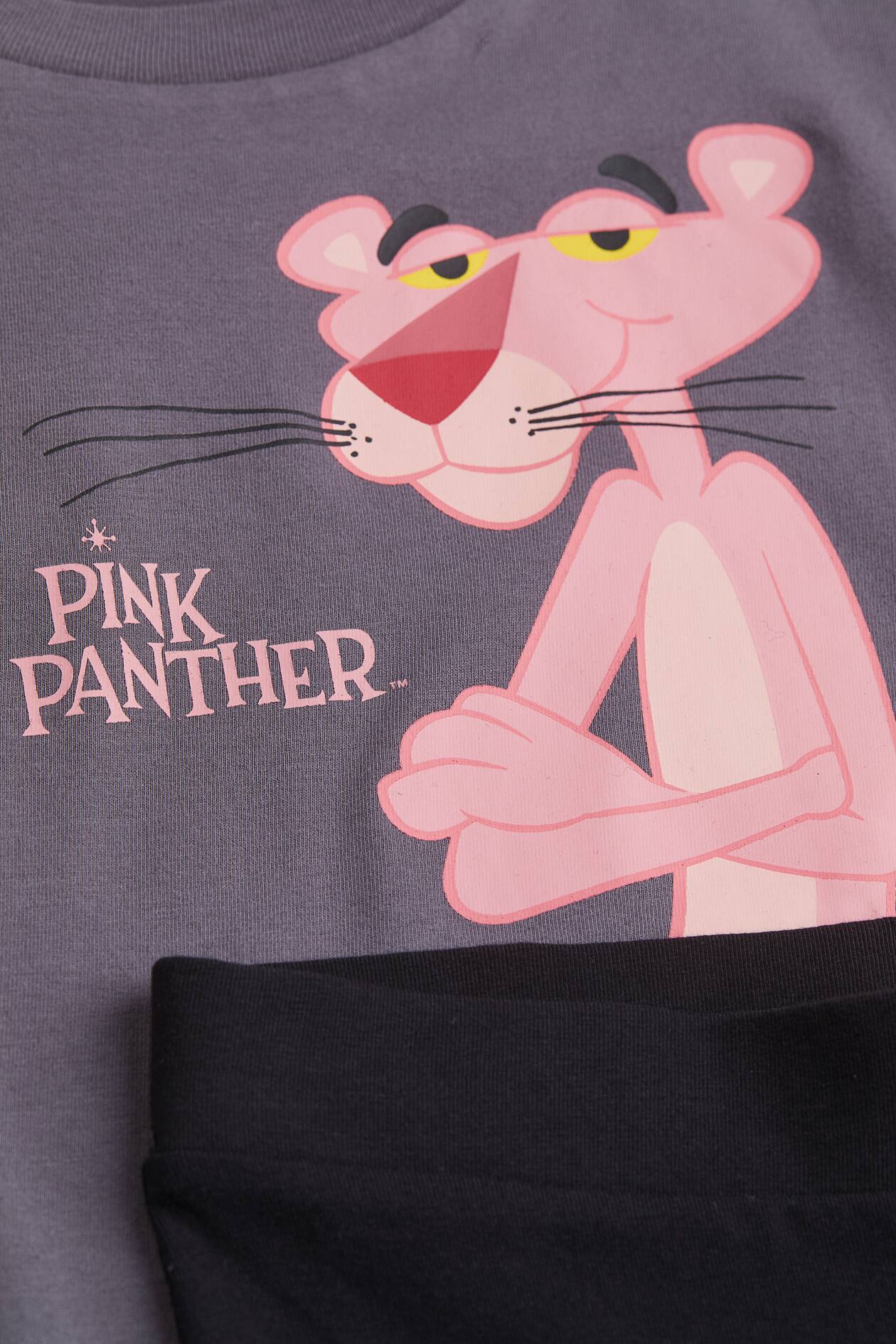 Mauve/Pink Panther 2-piece Printed Set for kids | H&M US