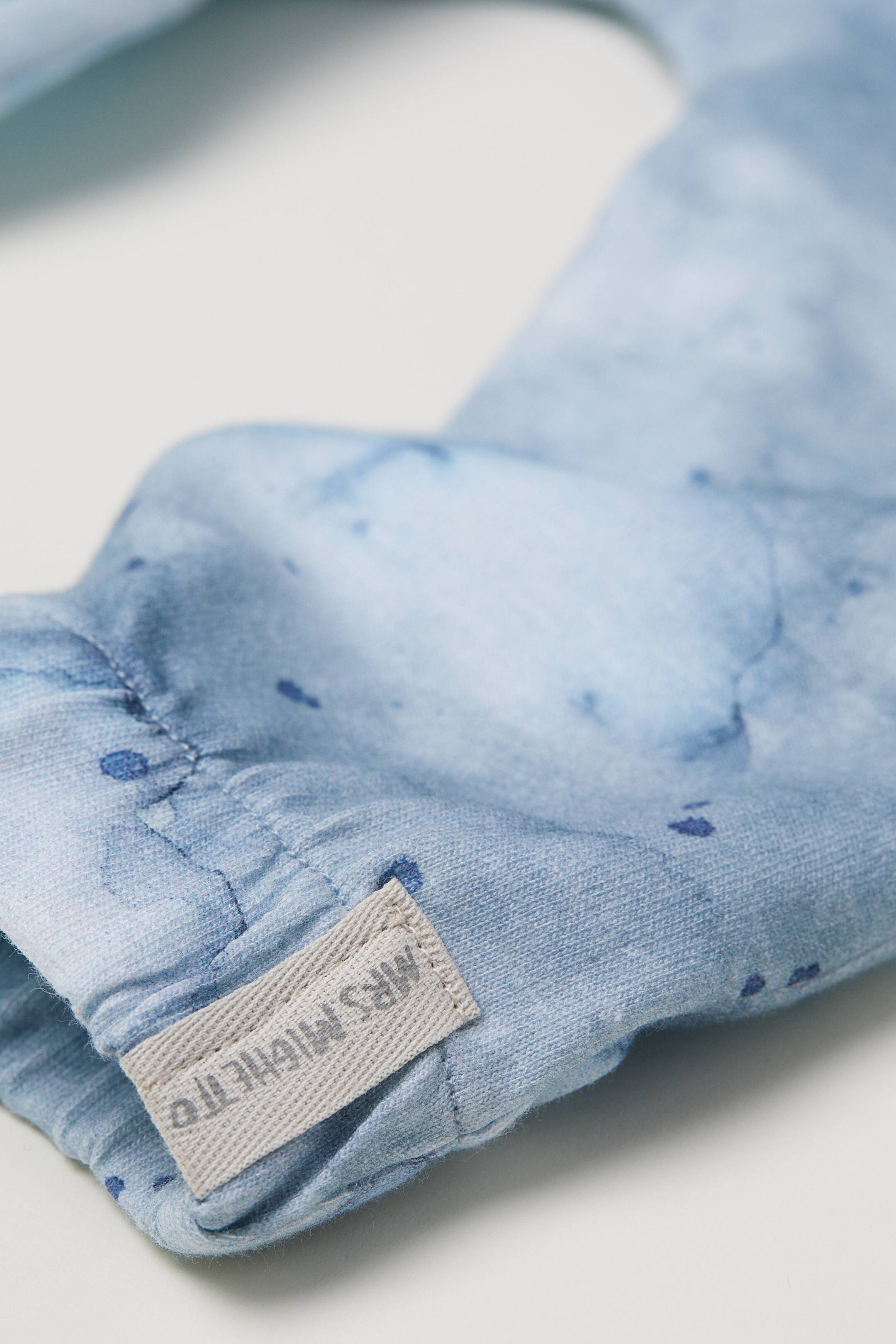 Patterned Joggers - Dusky blue/patterned - Kids | H&M US