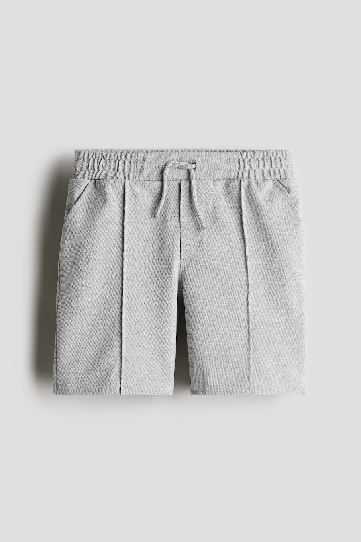 Piqué Shorts - Light gray - Kids | H&M US