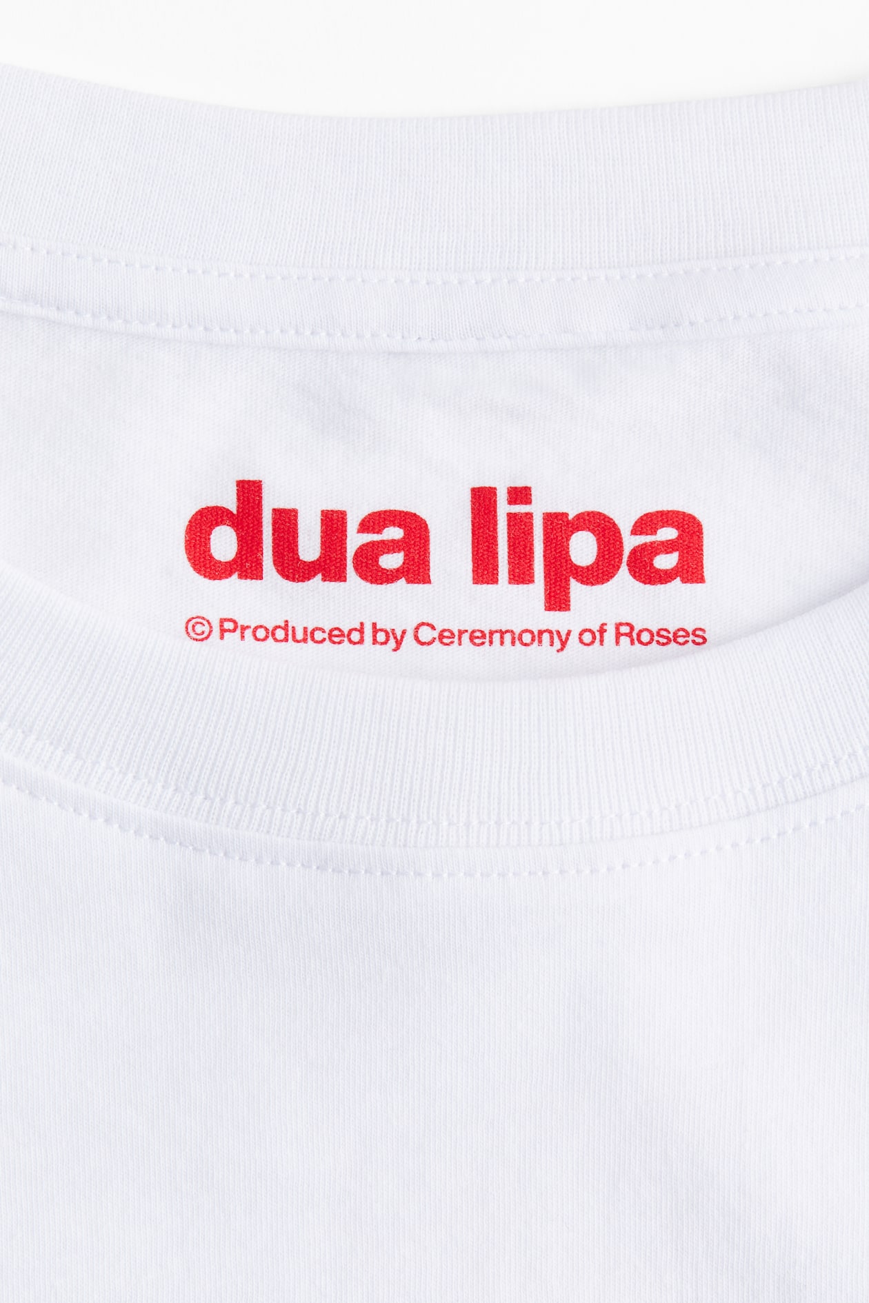 Oversized Printed T-Shirt - White/Dua Lipa - Ladies | H&M US