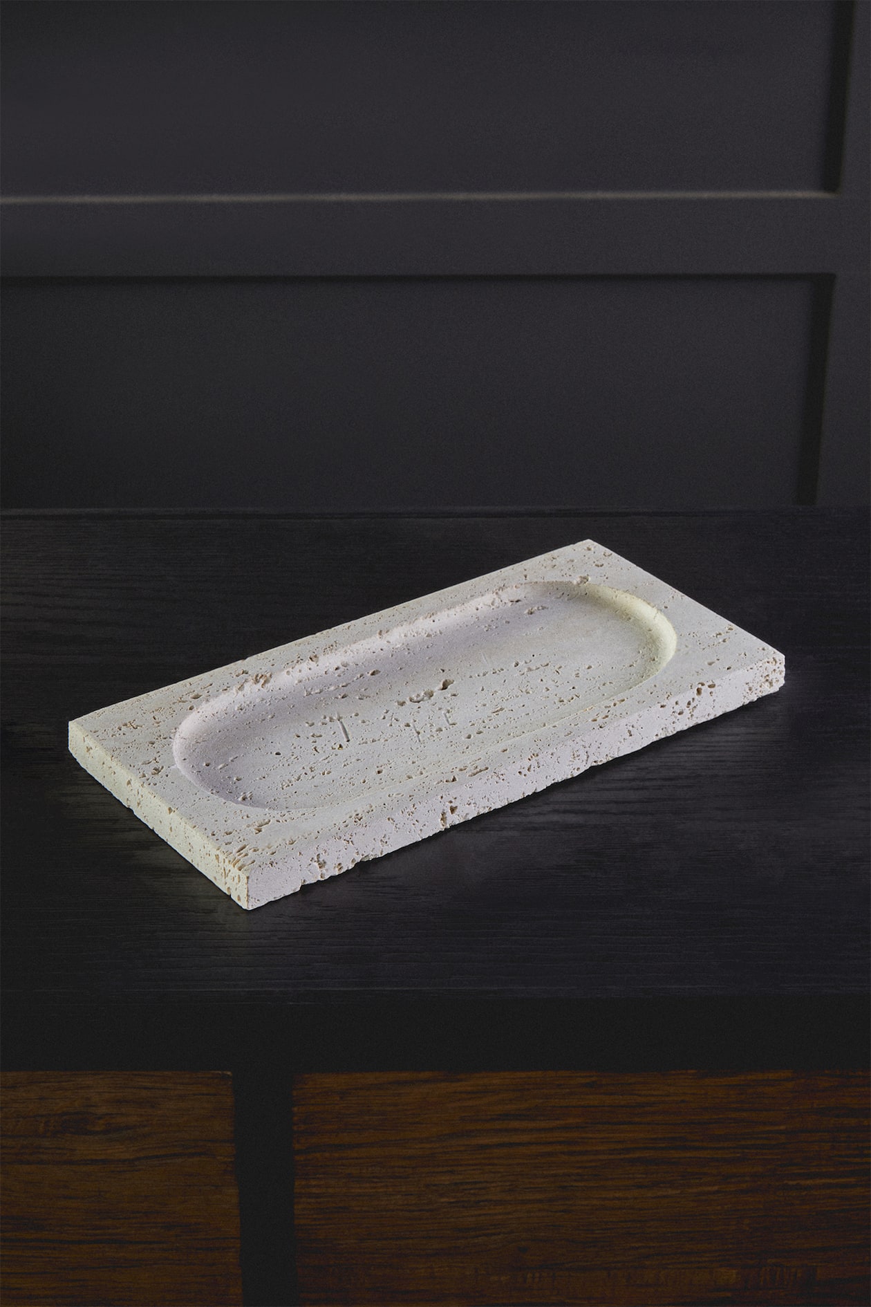 Tibor Travertine Rectangular Tray - Natural - Fifty Five South - Home ...