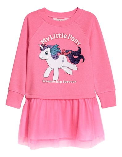 Robe en molleton - Fuchsia/My Little Pony - ENFANT | H&M FR