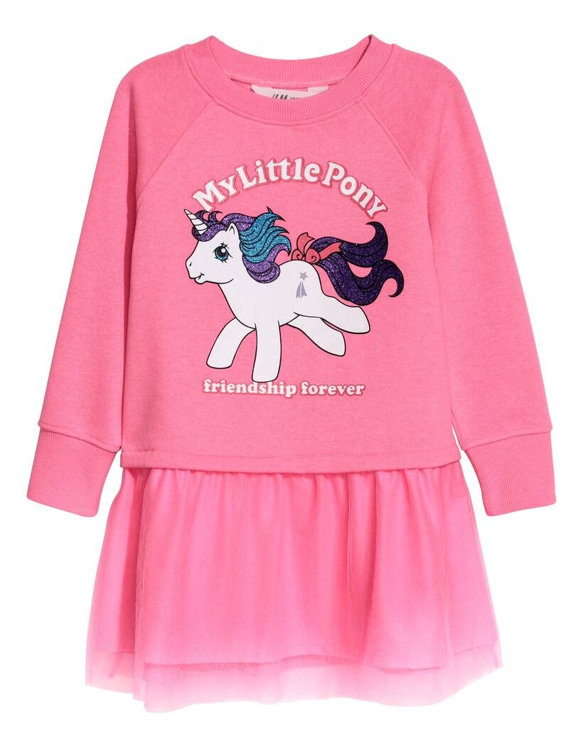 Robe en molleton - Fuchsia/My Little Pony - ENFANT | H&M FR