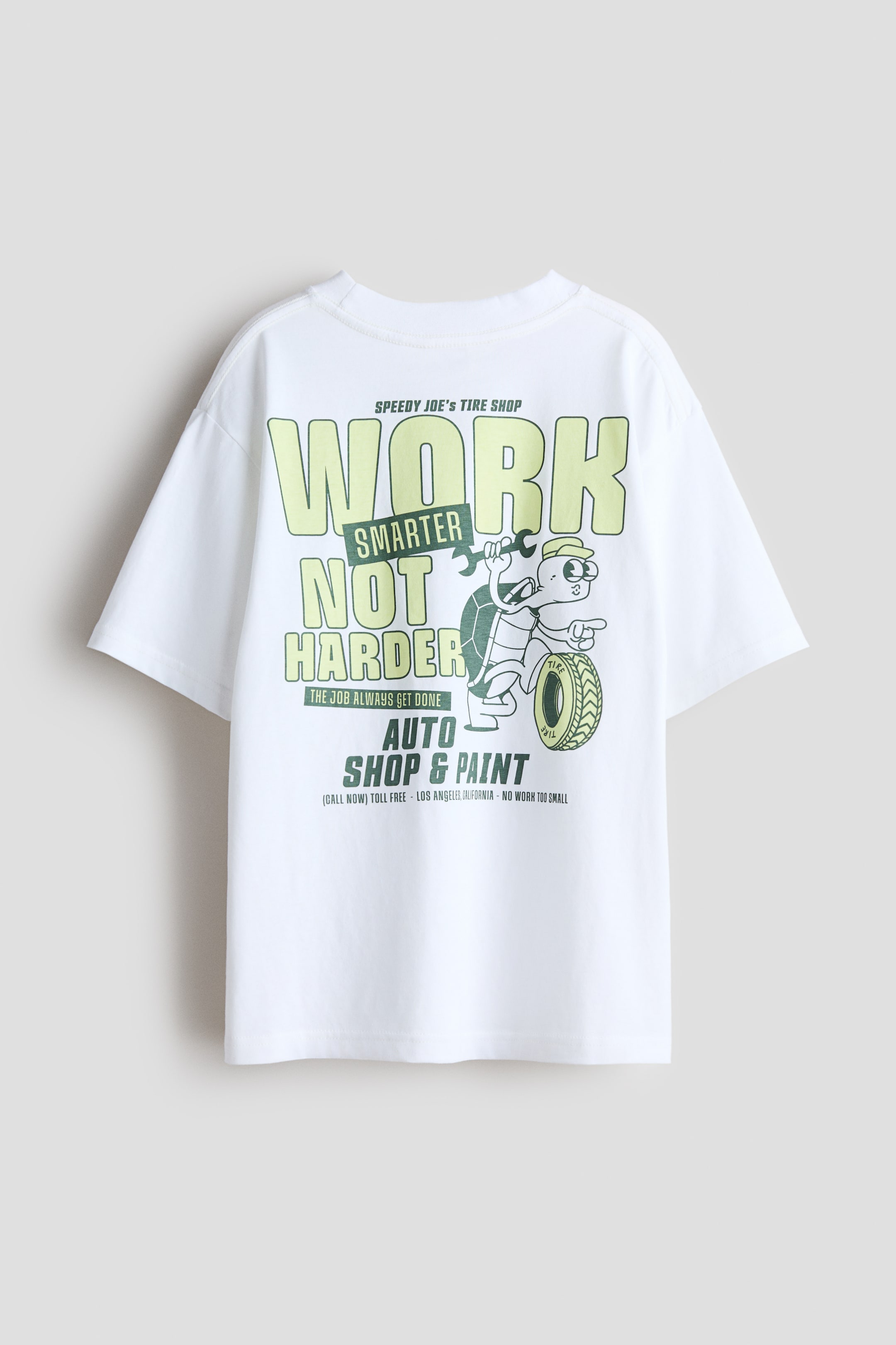 Loose-Fit Printed T-Shirt - White/turtles - Kids | H&M PH