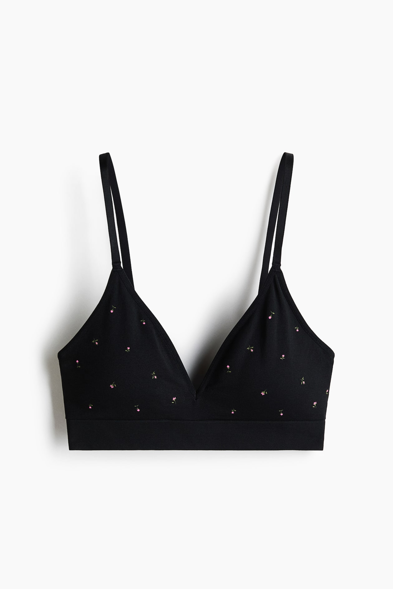 Gepolsterter Soft-BH Seamless - Schwarz - Ladies | H&M DE