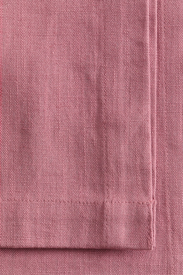 Cotton-blend Tablecloth - Dark dusty pink - Home All | H&M US
