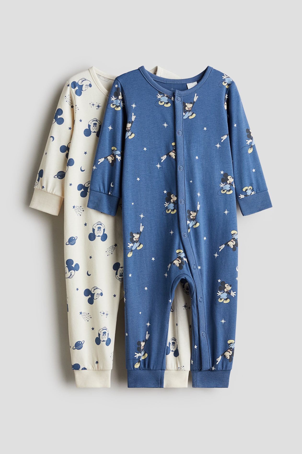 Pack de 2 pijamas con diseño estampado - Azul/Mickey Mouse - NIÑOS | H&M ES