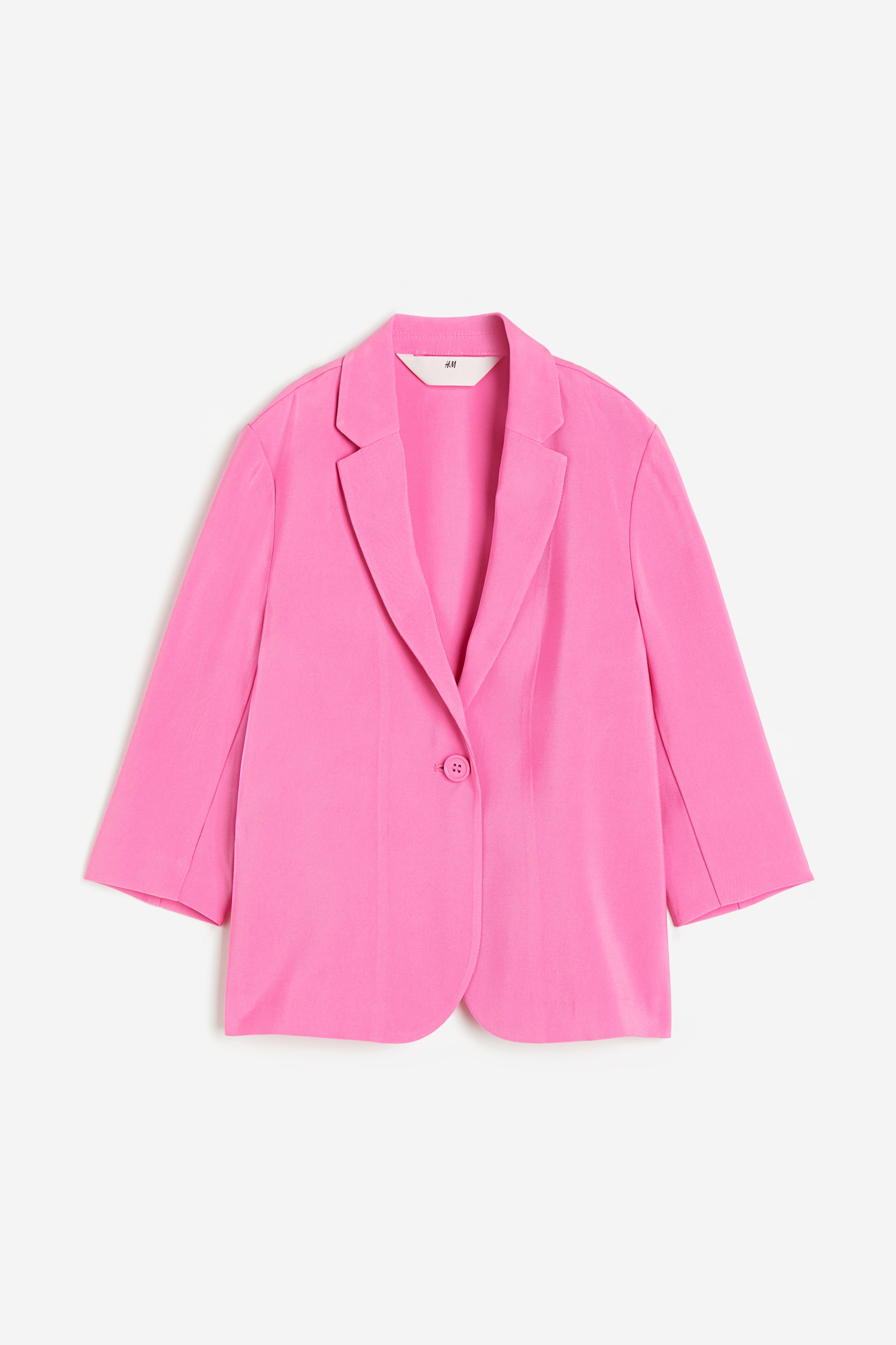 Single-breasted Jacket - Bright pink - Kids | H&M CA