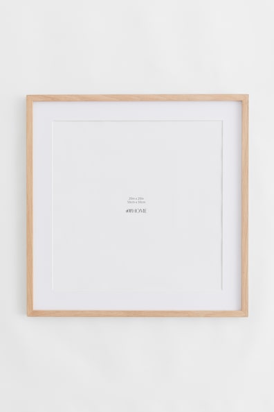 Wooden Frame - Light beige - Home All | H&M US