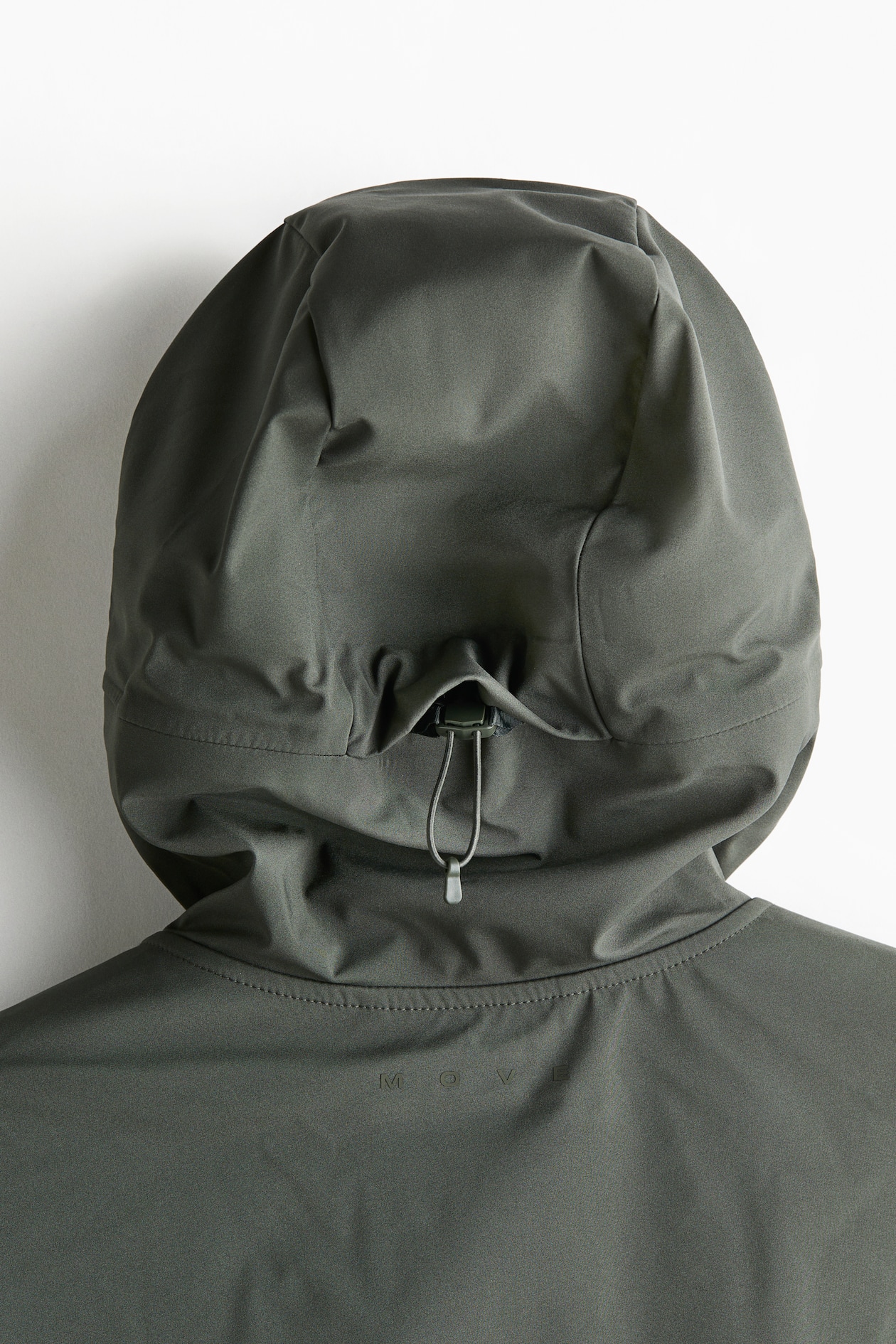 Wasserabweisender Softshell-Anorak in Regular Fit - Dunkles Mattgrün ...
