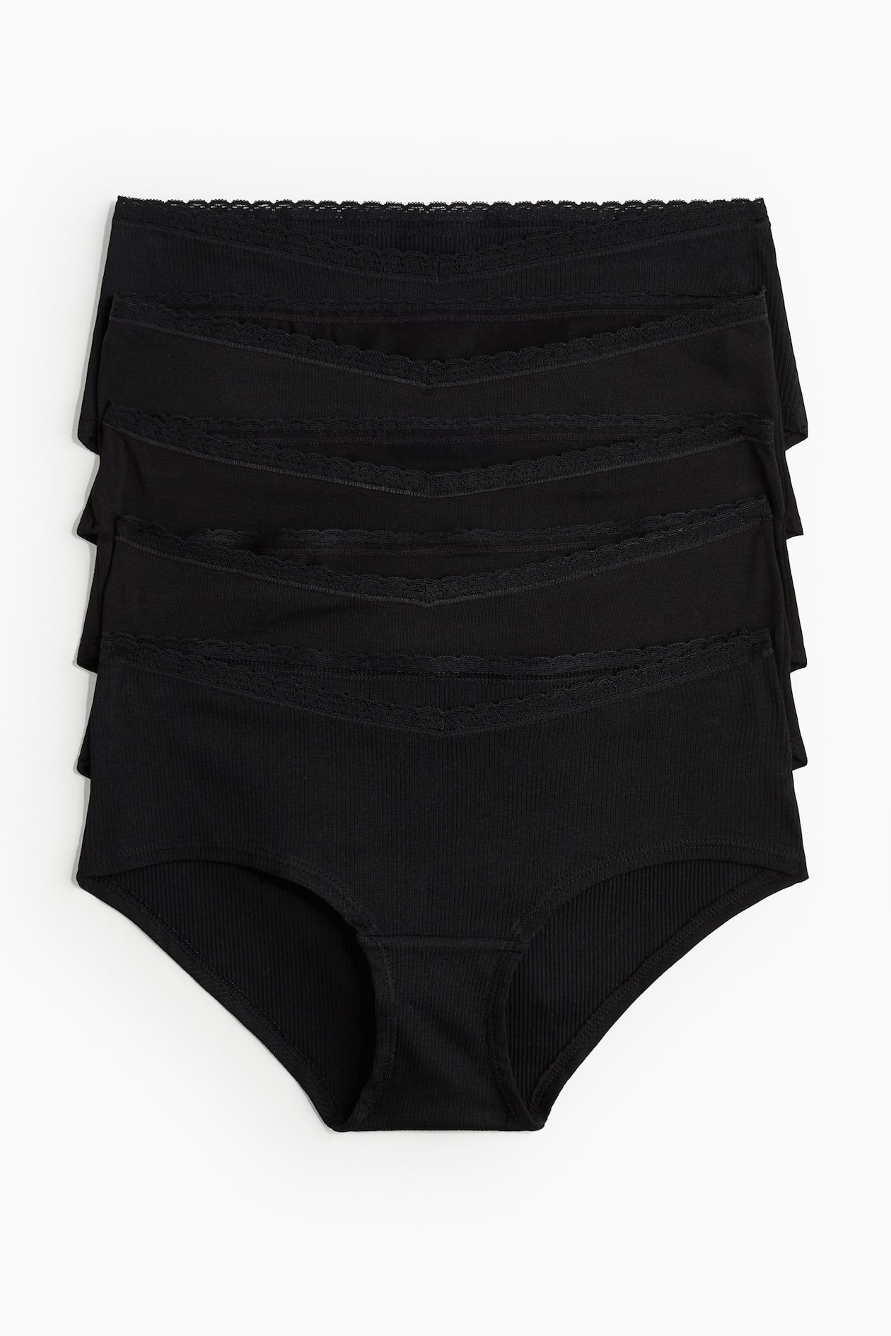 MAMA 5-pack Hipster Briefs - Black - Ladies | H&M US