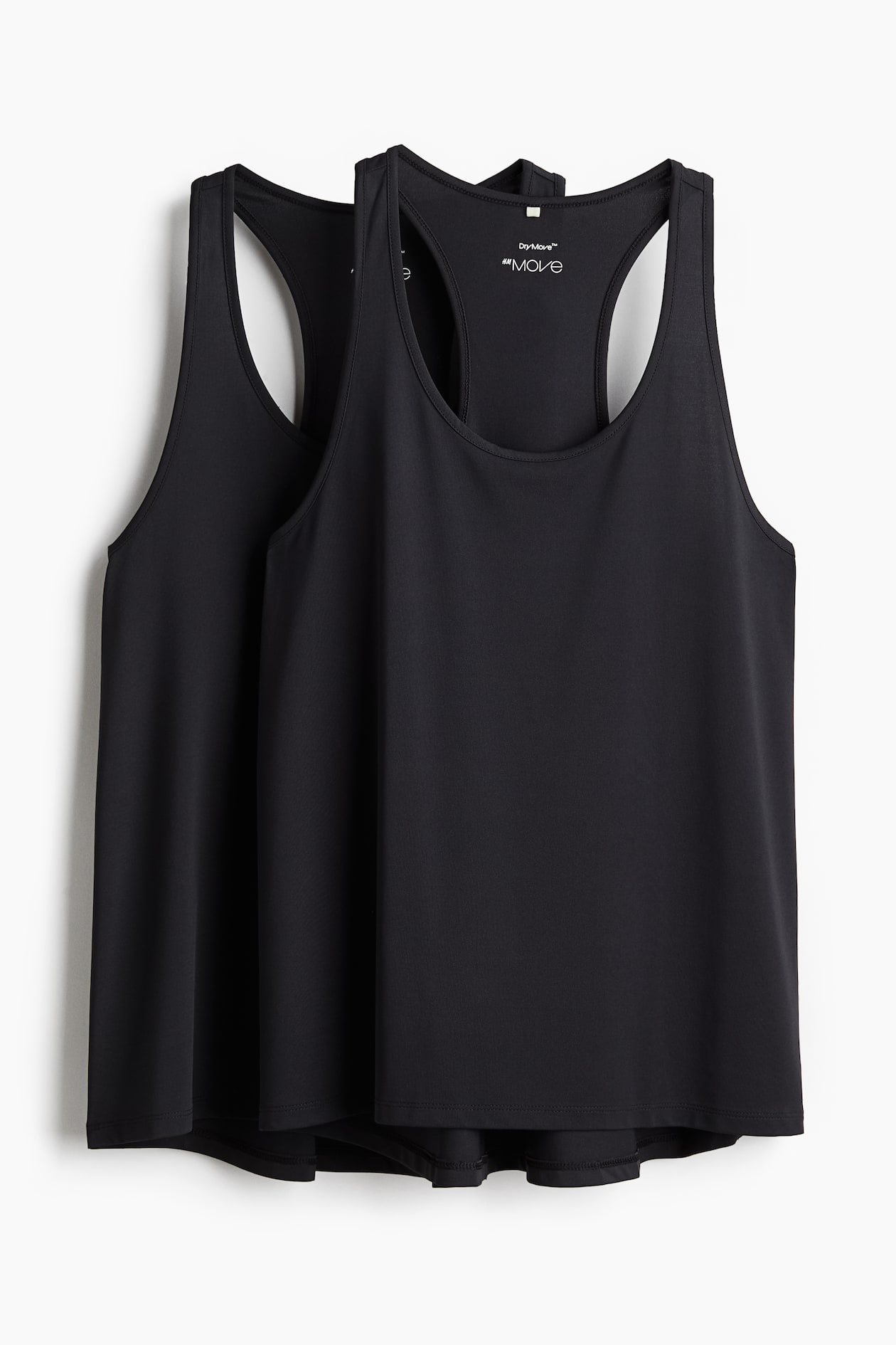 2-Pack Sports Tank Tops with DryMove™ - Black - Ladies | H&M US