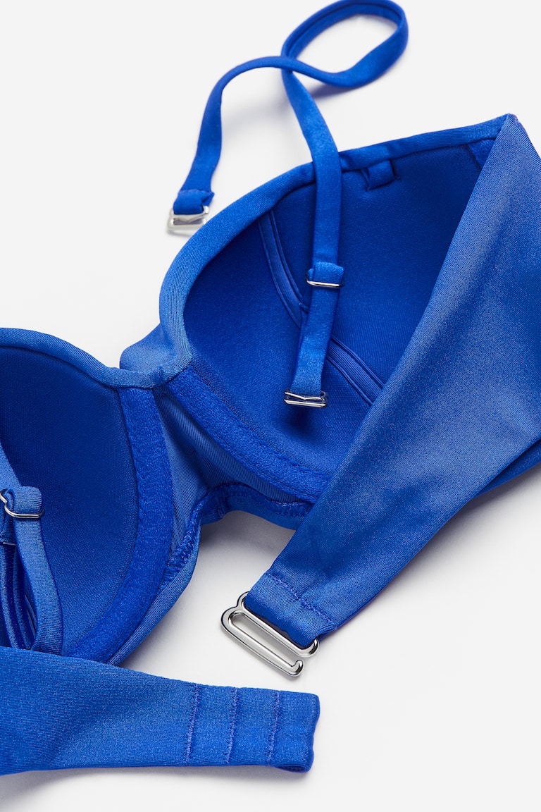 Top de bikini balconette - Azul intenso - Ladies | H&M MX
