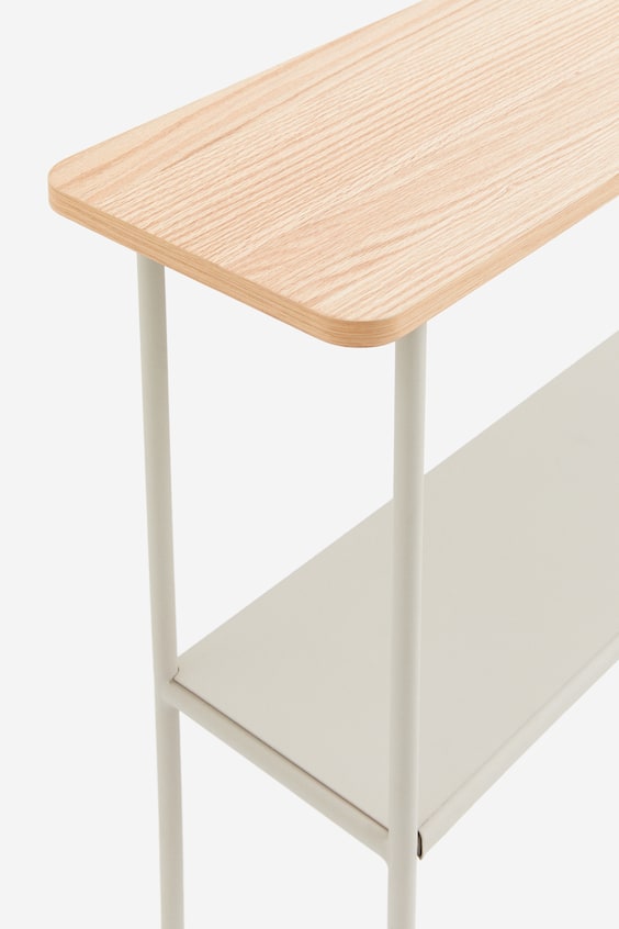 Tall Metal Side Table - Light beige - Home All | H&M US
