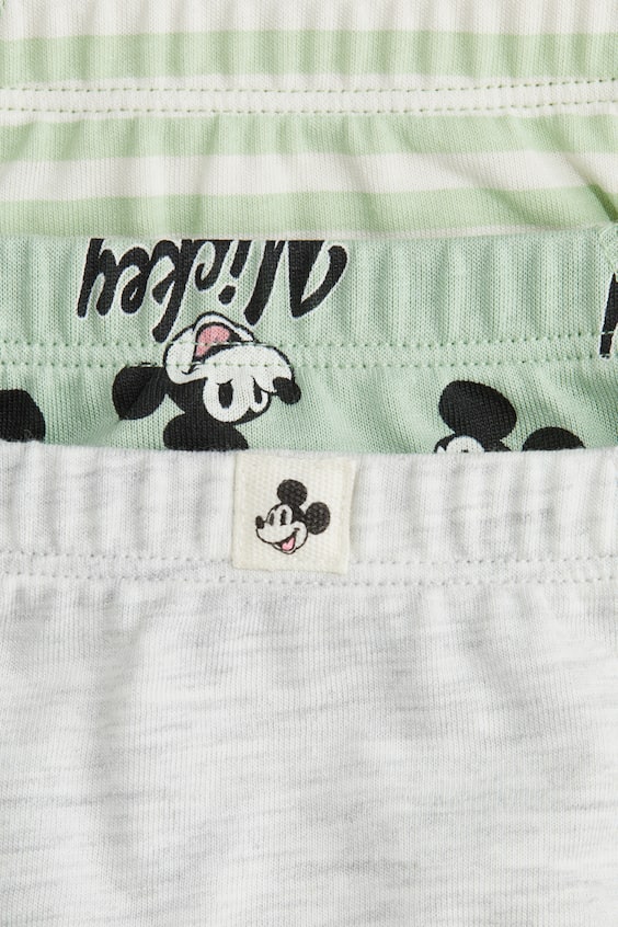 5-pack Calzoncillos para niño con diseño - Verde claro/Mickey Mouse ...