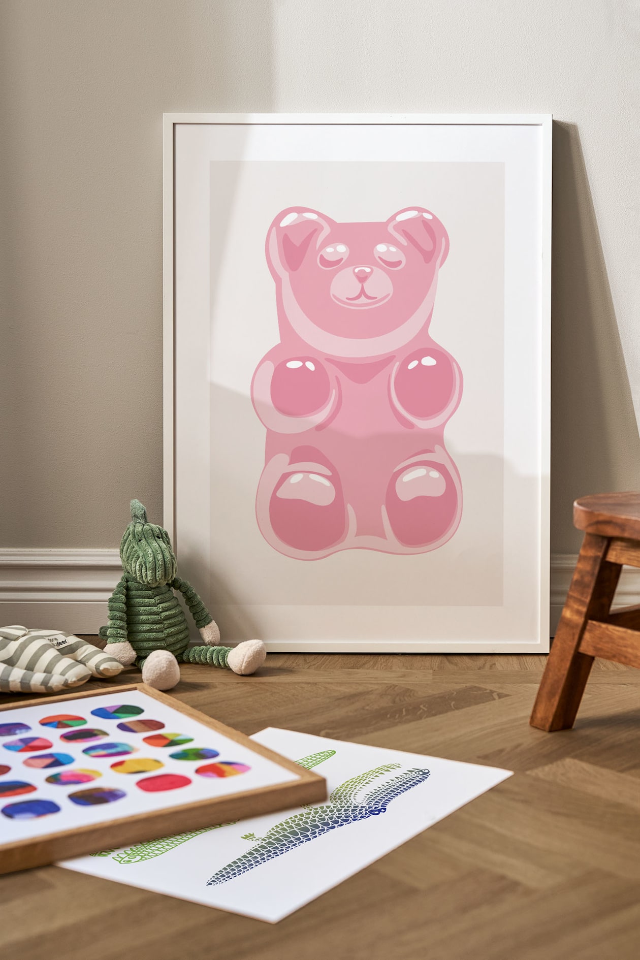Pink Gummy Bear Poster at H&M Home | H&M GB