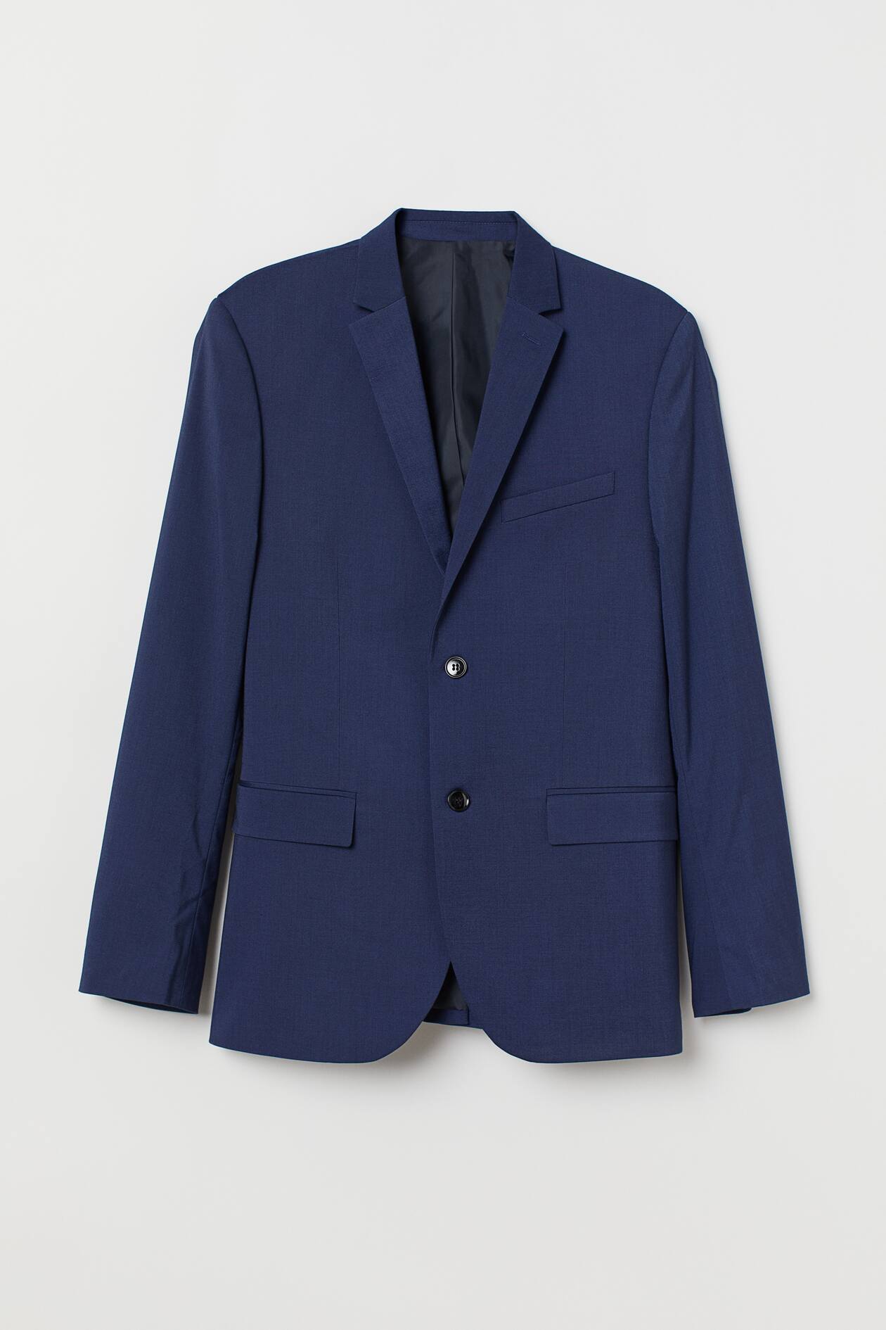 Sako sa jednorednim kopčanjem Slim Fit - Dark blue - Men | H&M RS